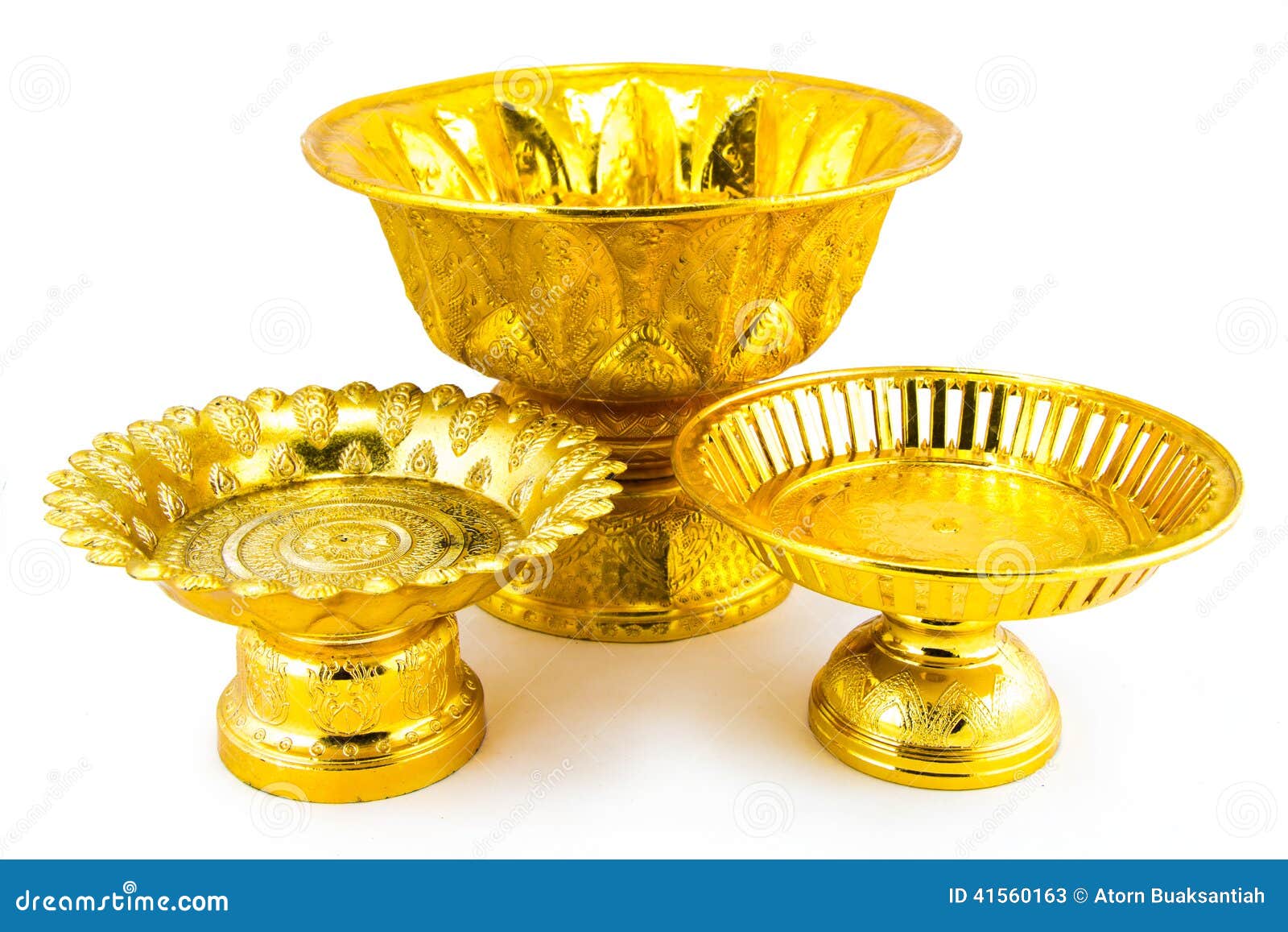 Thai Gold Leaf Art Stock Photography | CartoonDealer.com #35566328