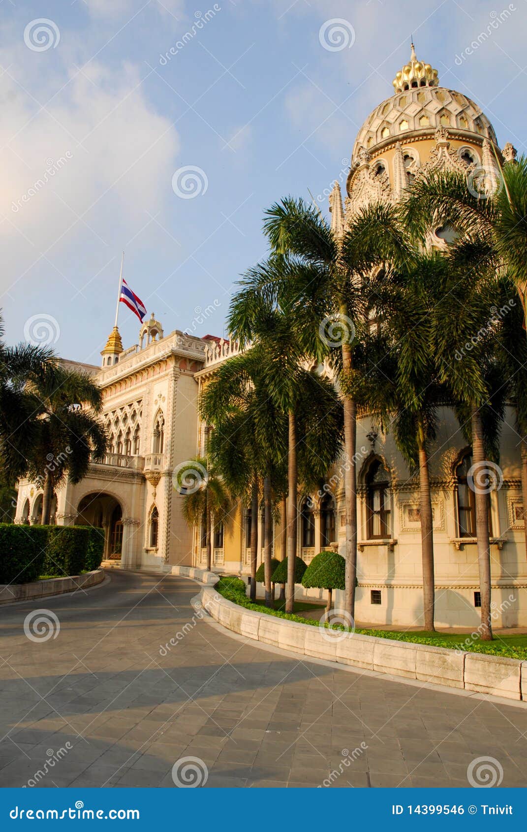 Thai government building stock photo. Image of italy - 14399546