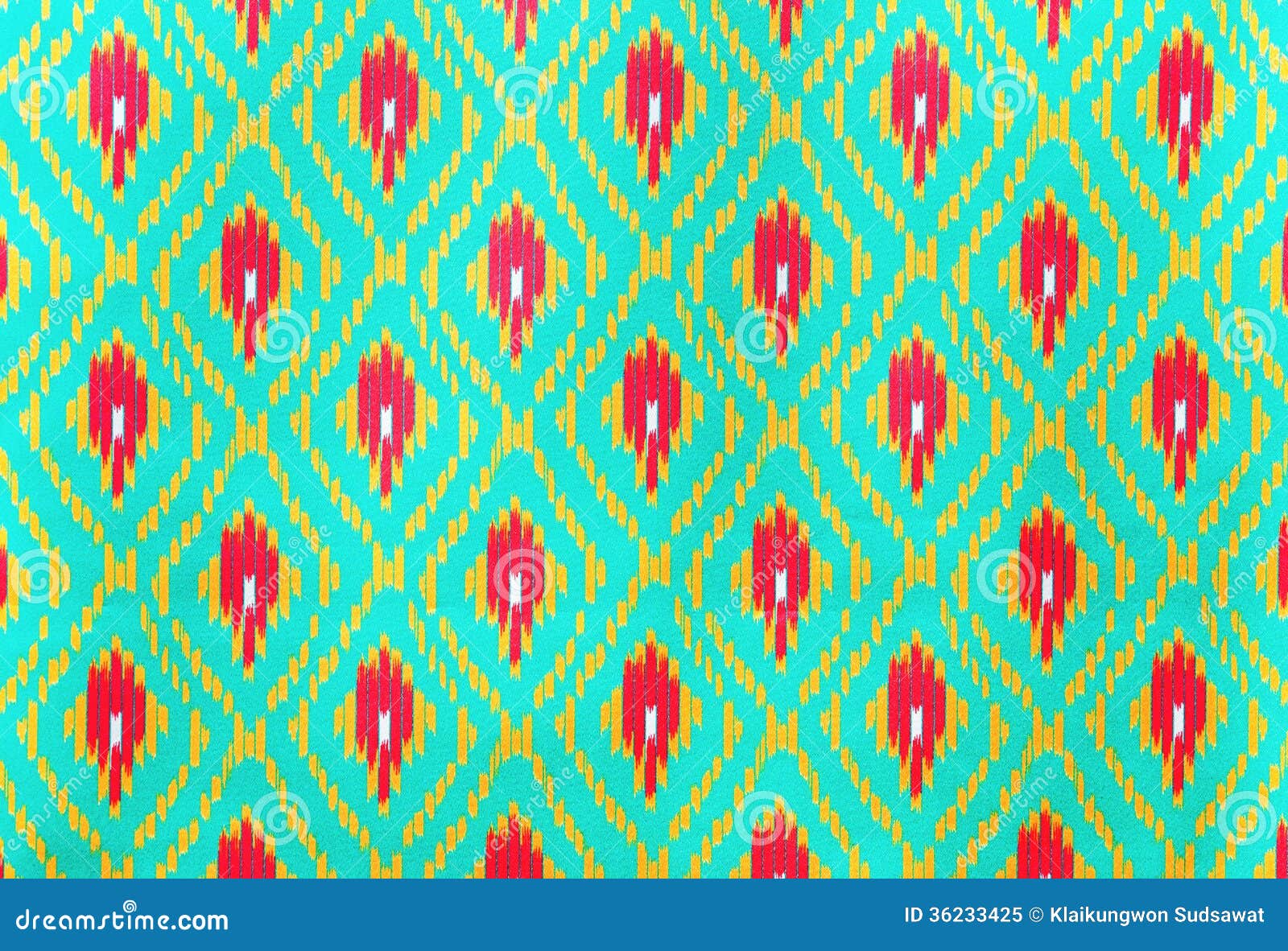 Thai Handcraft Weave Cloth Background and Texture Stock Image - Image ...