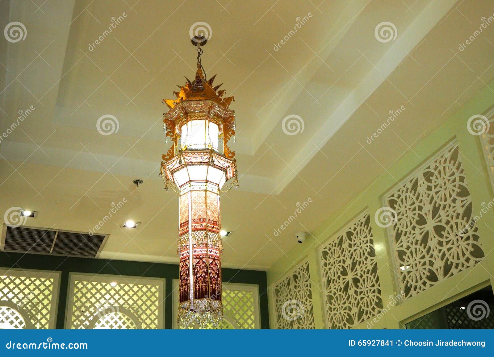 Thai hanging Light stock image. Image of thailand, decorative - 65927841
