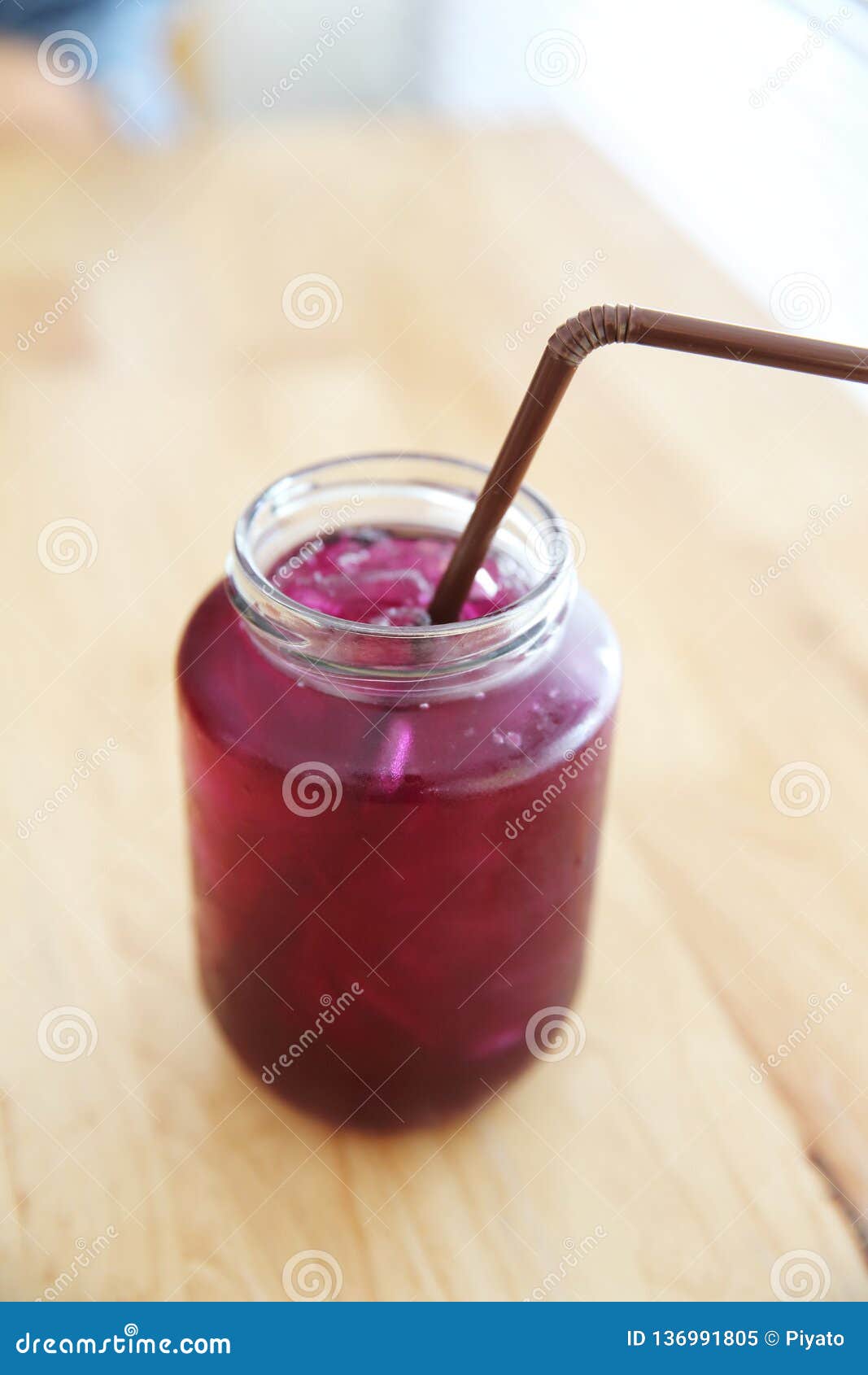 Thai Herbal Tea stock image. Image of plant, drink, chill - 136991805