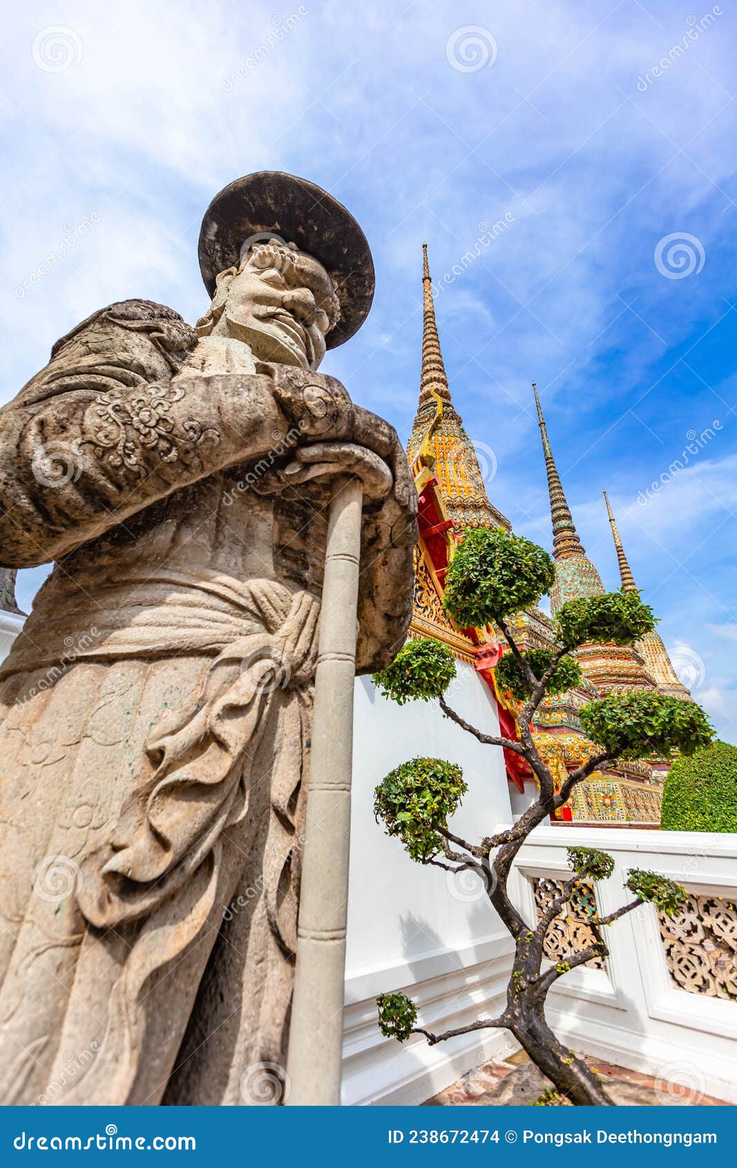Thai Hermit Exercise Wat Pho Stock Photo - Image of medicine, showing ...