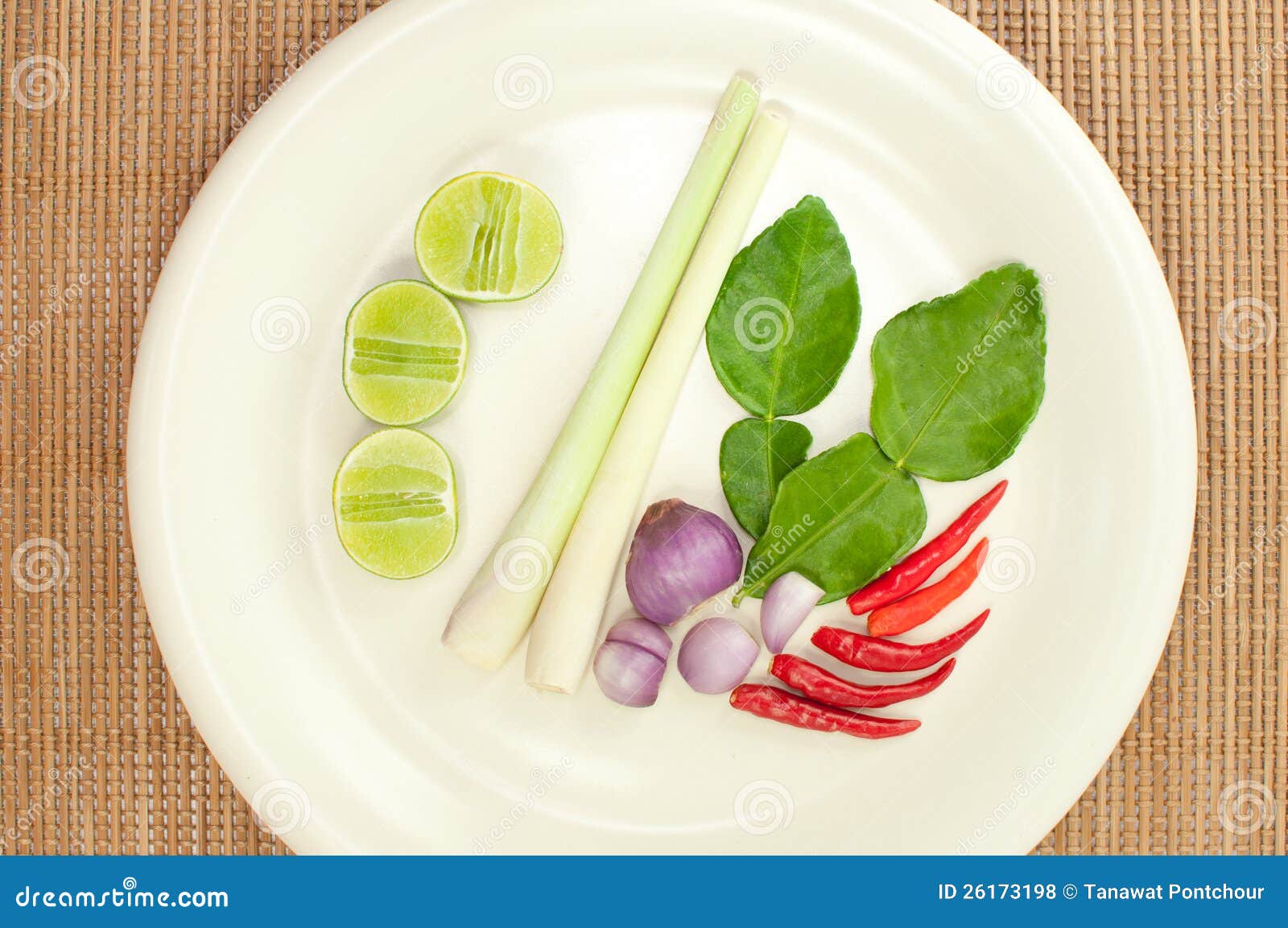 Thai Ingredients of Tom Yum Stock Photo - Image of growth, chinese ...