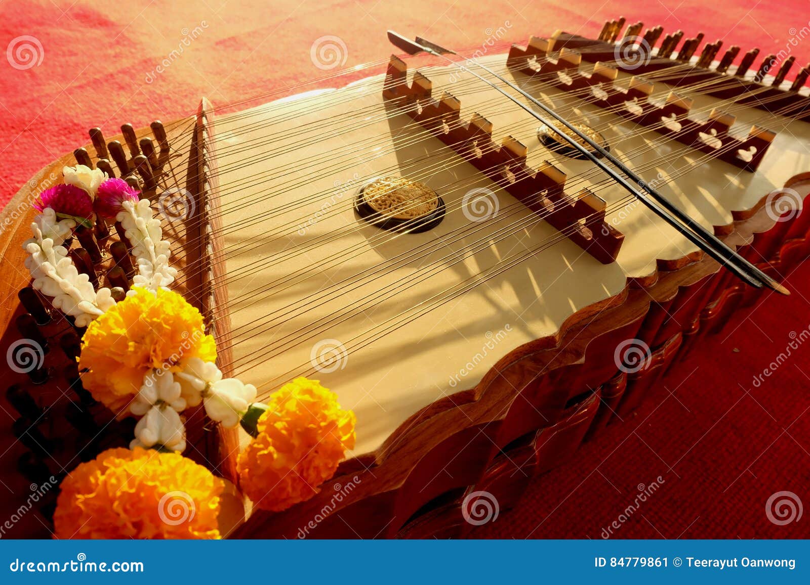 Thai Instruments.they are on Stage. Stock Image - Image of classical ...