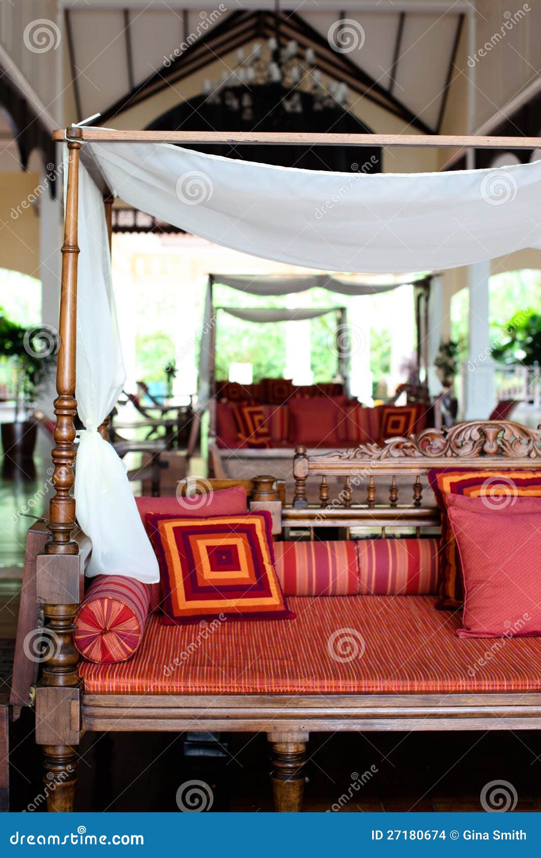 Thai interior stock photo. Image of house, thai, cultural - 27180674