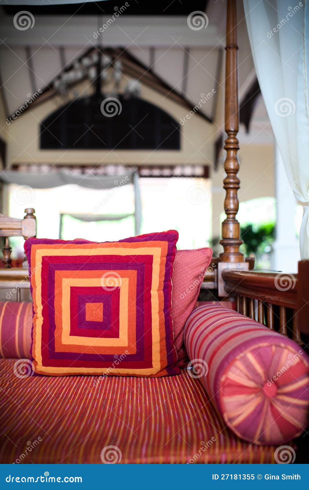Thai interior stock image. Image of house, decor, samui - 27181355