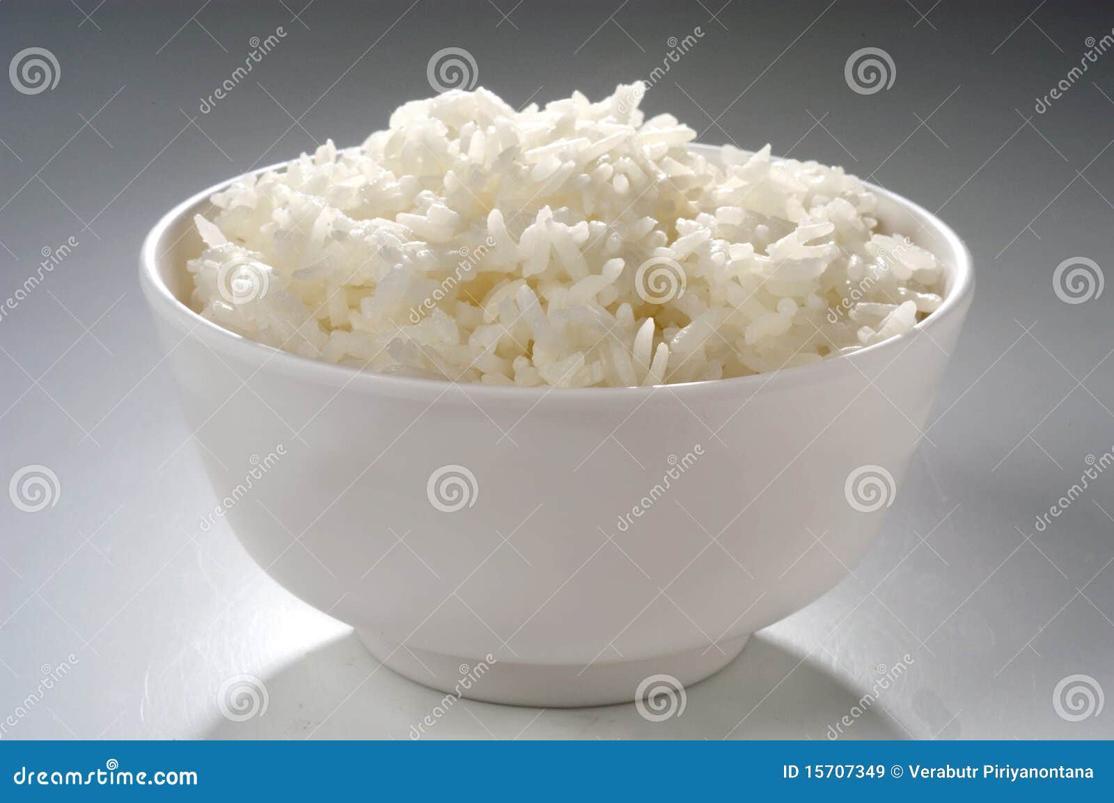 Thai jasmine rice stock image. Image of plain, jasmine - 15707349