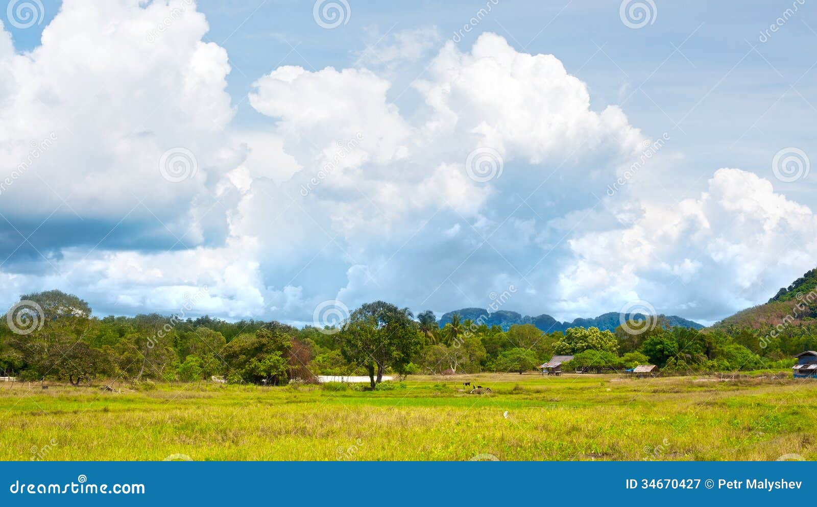 Thai Landscape stock image. Image of horizontal, jungle - 34670427