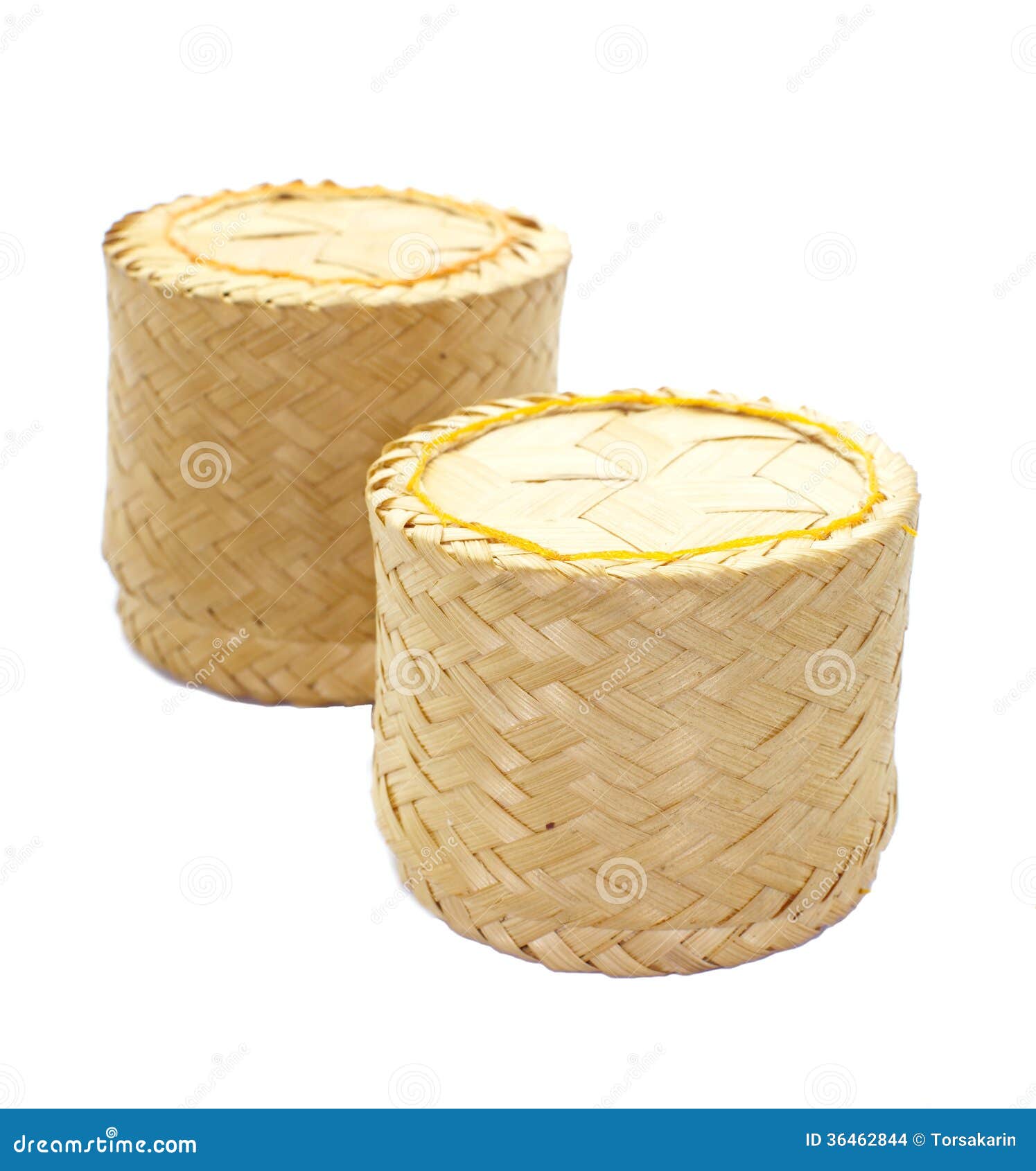 Thai Laos Bamboo Sticky Rice Container Stock Photo - Image of rice ...