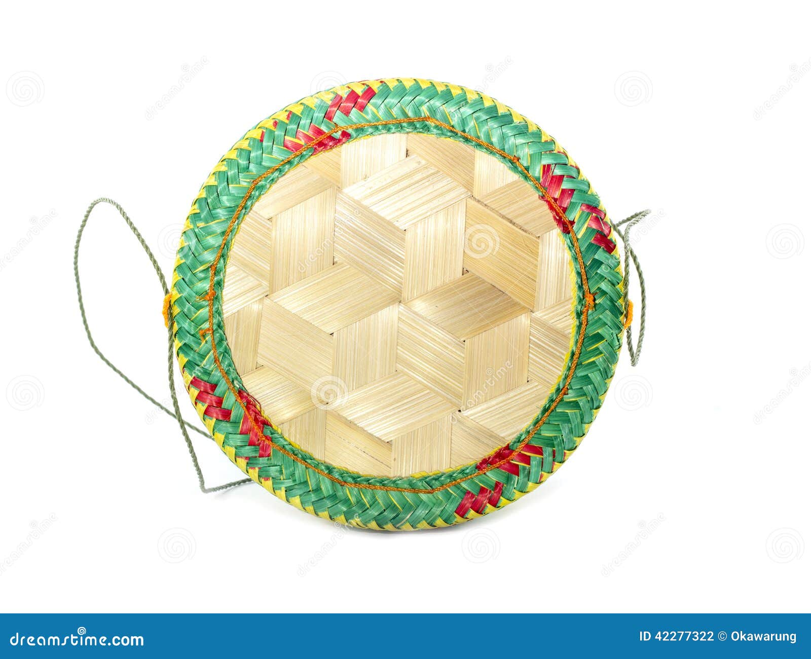 Thai Laos Bamboo Sticky Rice Container Royalty-Free Stock Photo ...