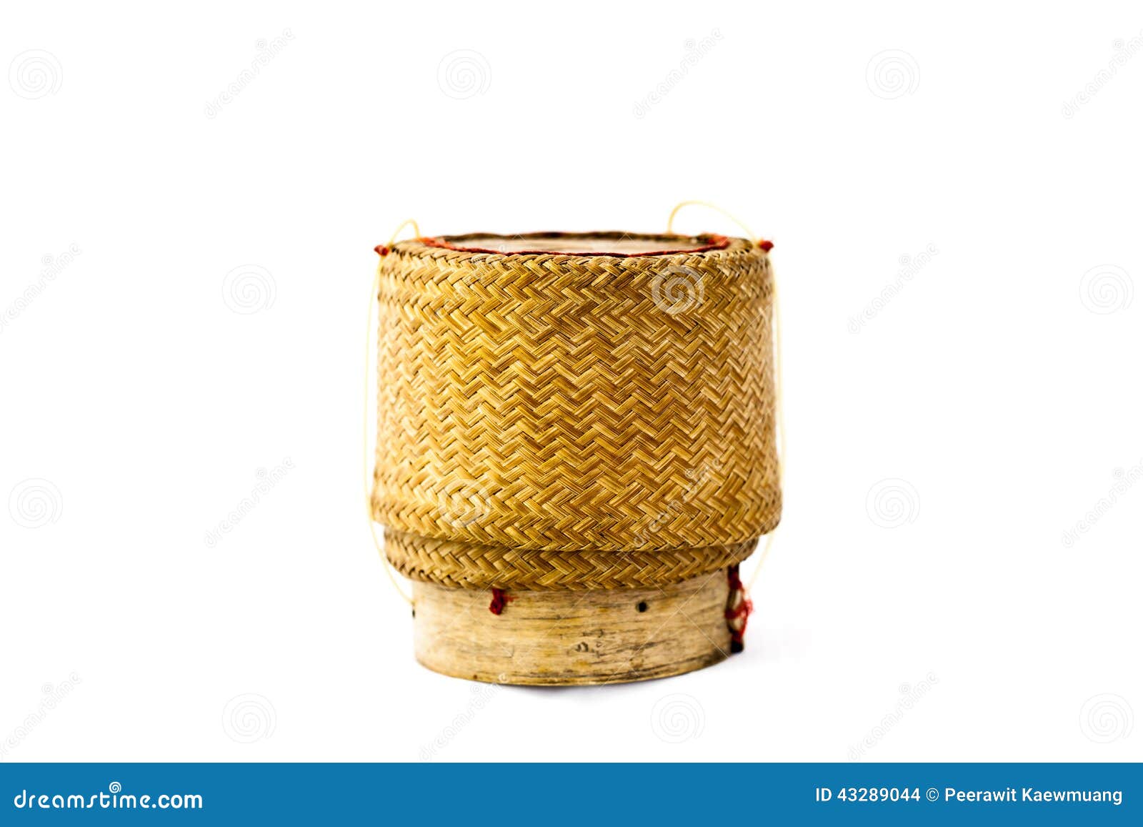 Thai Laos Bamboo Sticky Rice Container Royalty-Free Stock Image ...