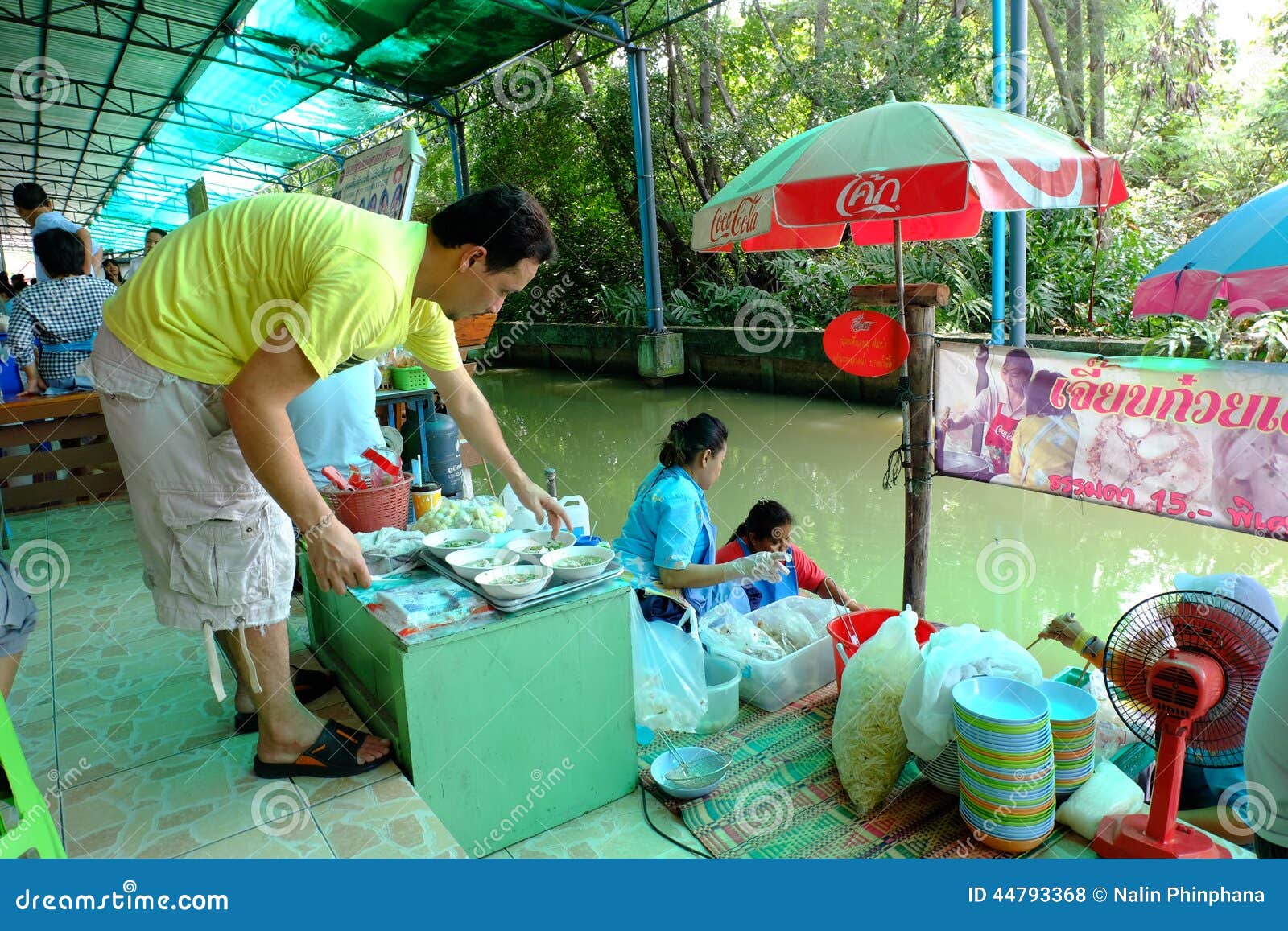 Thai life style editorial stock photo. Image of floating - 44793368