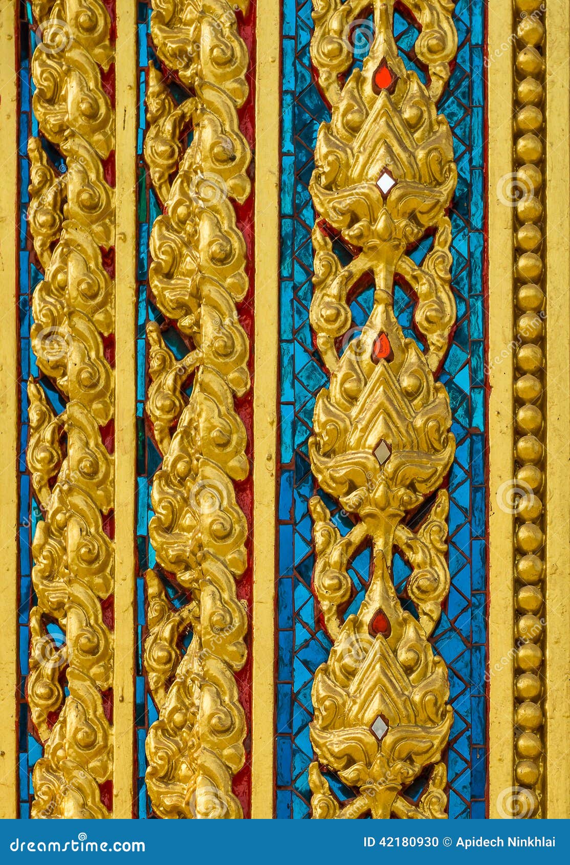 Thai line designs stock photo. Image of luxury, faith - 42180930