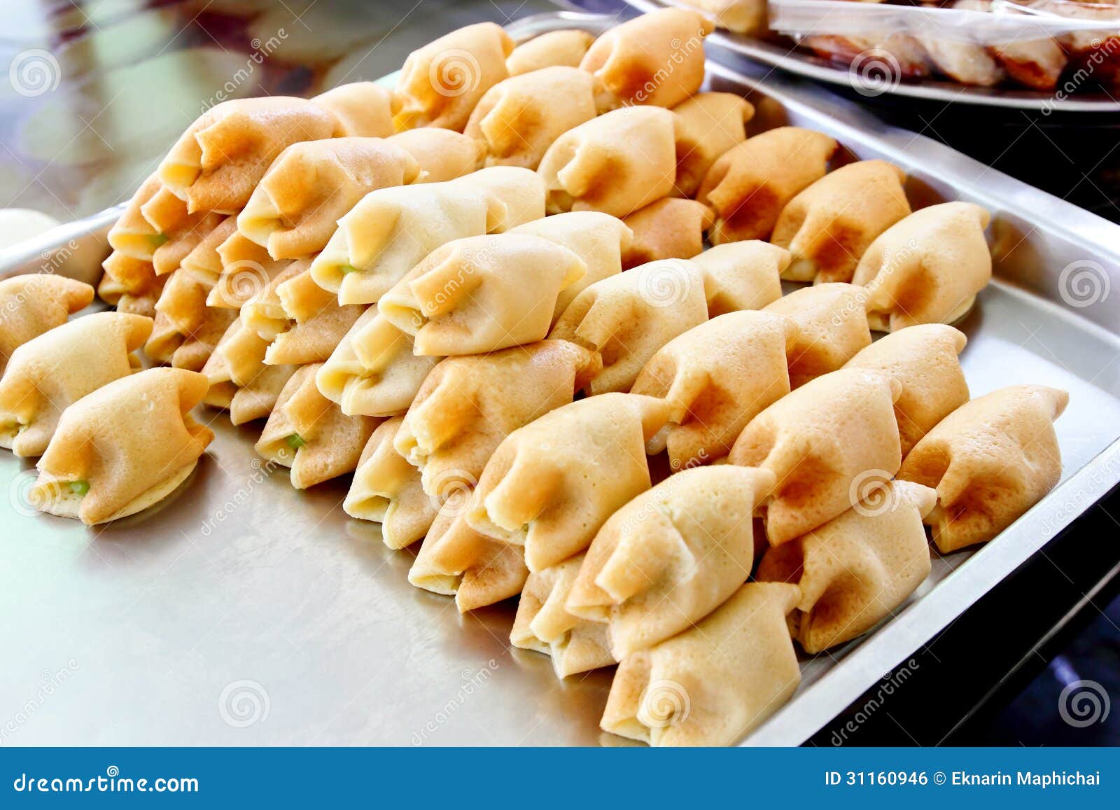 Thai local sweets stock photo. Image of sale, tray, thai - 31160946