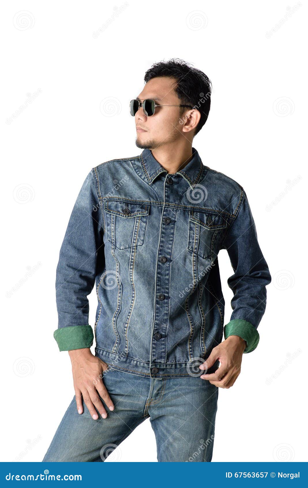 Thai man stock image. Image of jeans, handsome, smart - 67563657