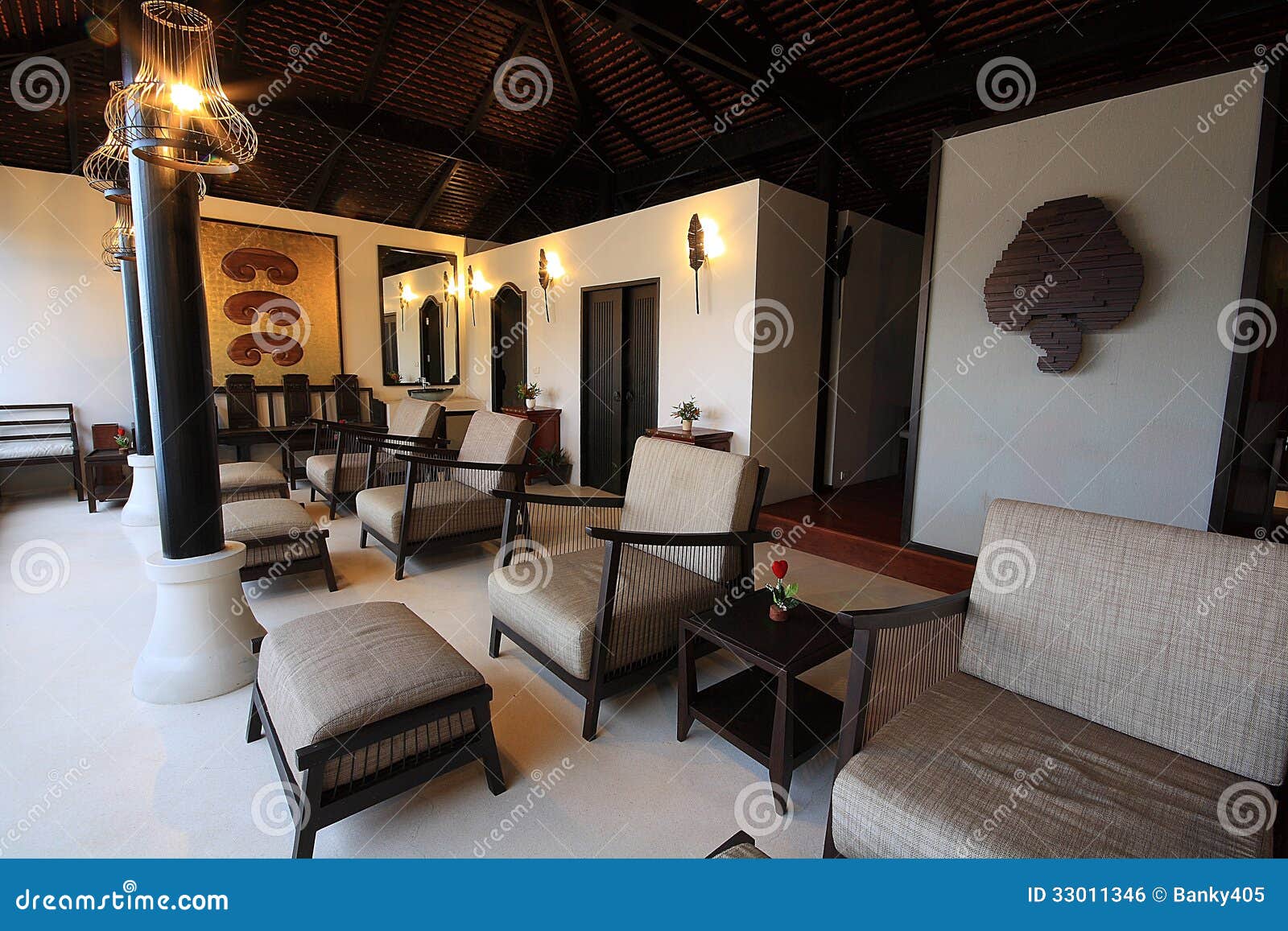 Thai Massage Area stock photo. Image of remedial, samui - 33011346