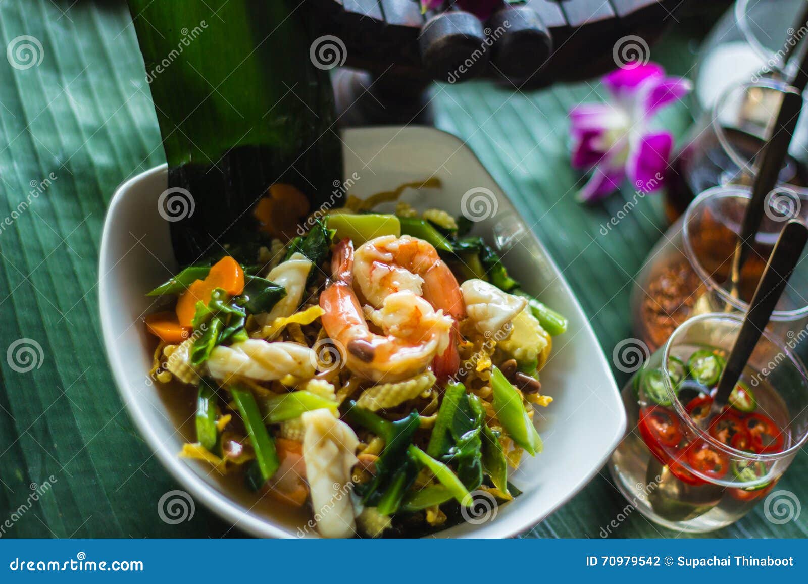 Thai mat arkivfoto. Bild av gynna, gott, kultur, konst - 70979542