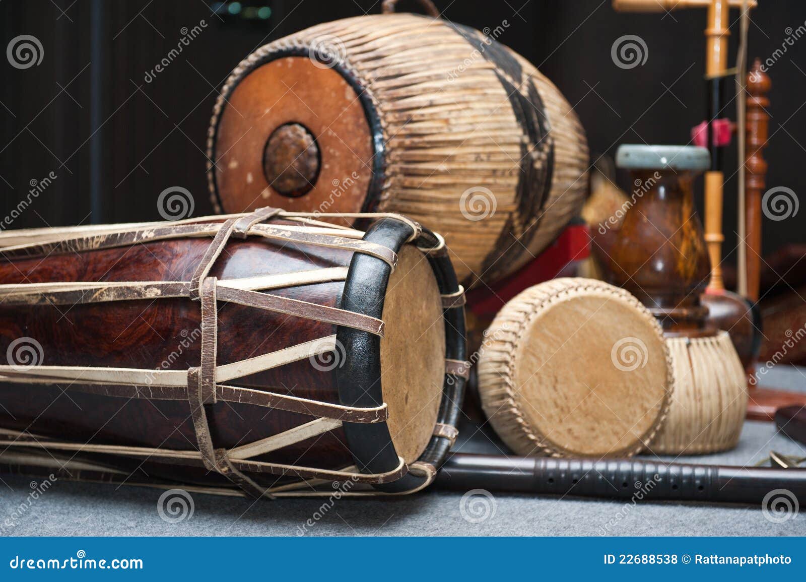 Thai music instrument stock photo. Image of culture, music - 22688538