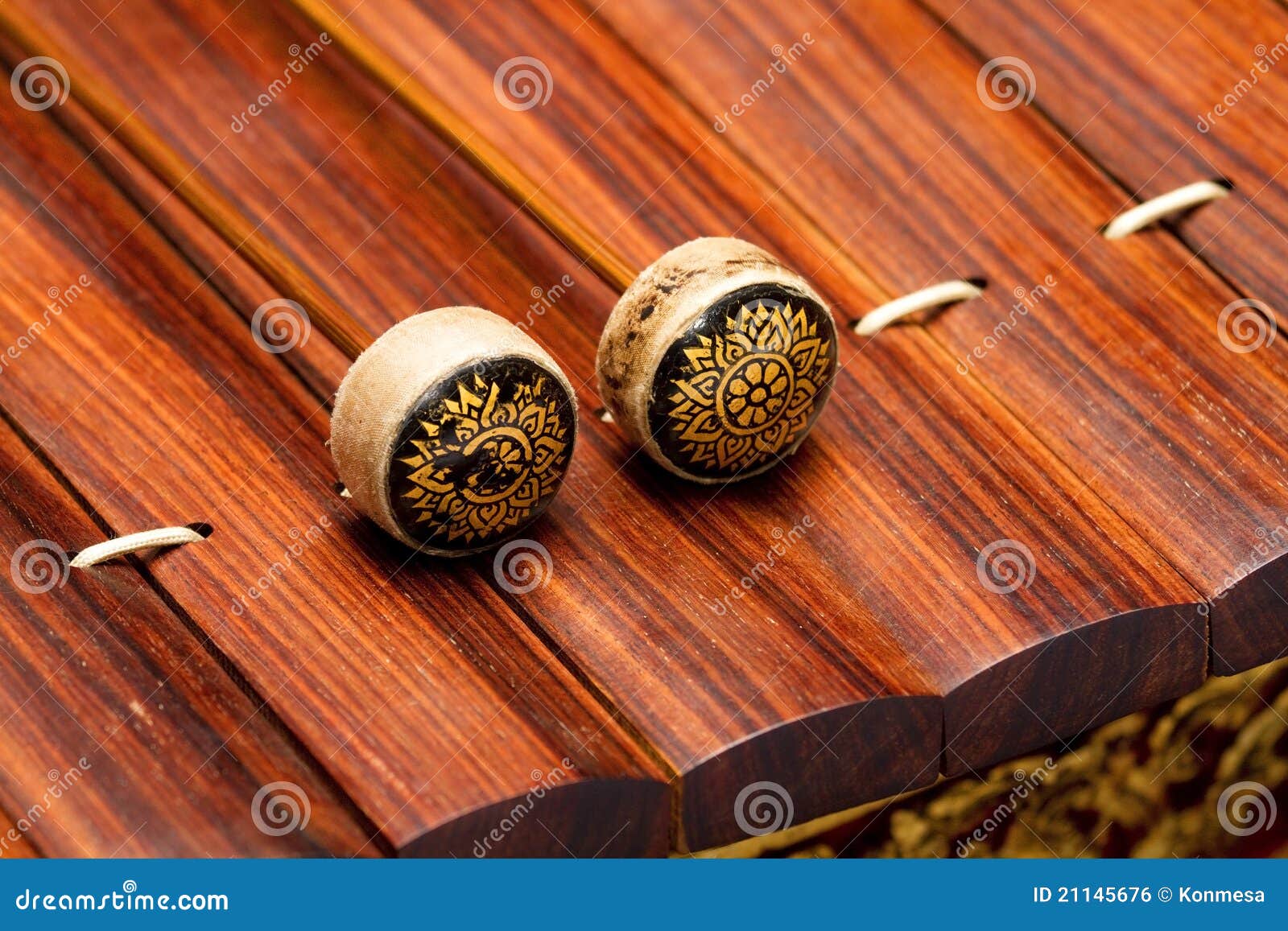 Thai musical instrument. stock photo. Image of instrument - 21145676