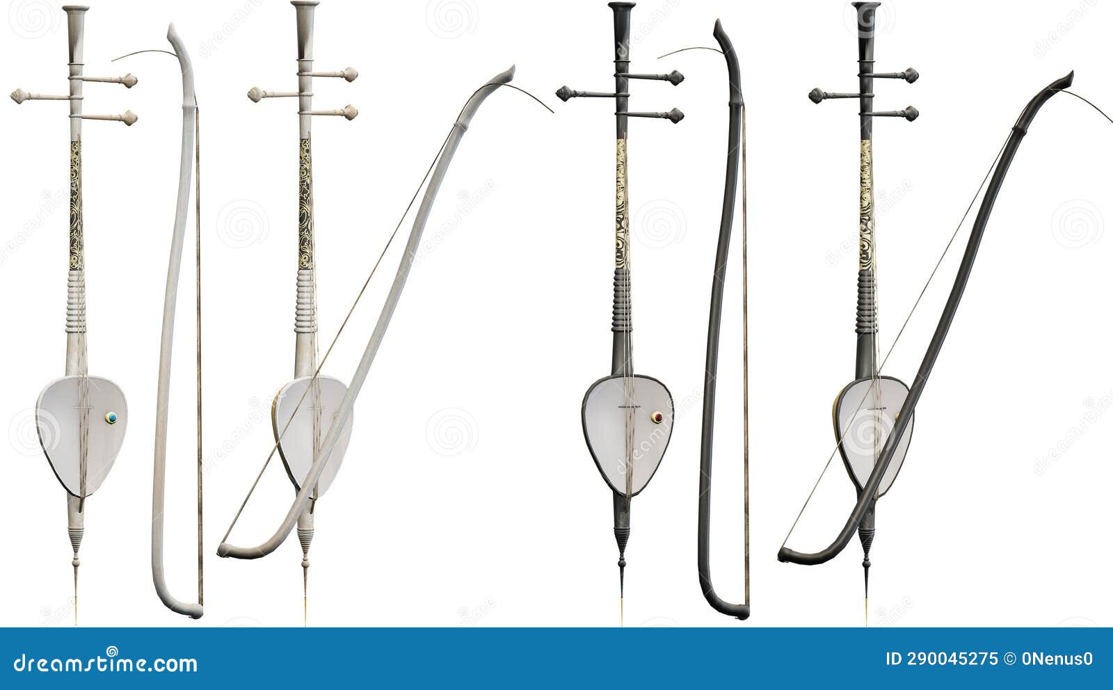 Thai Musical Instruments - Three-stringed Fiddle Stock Image ...