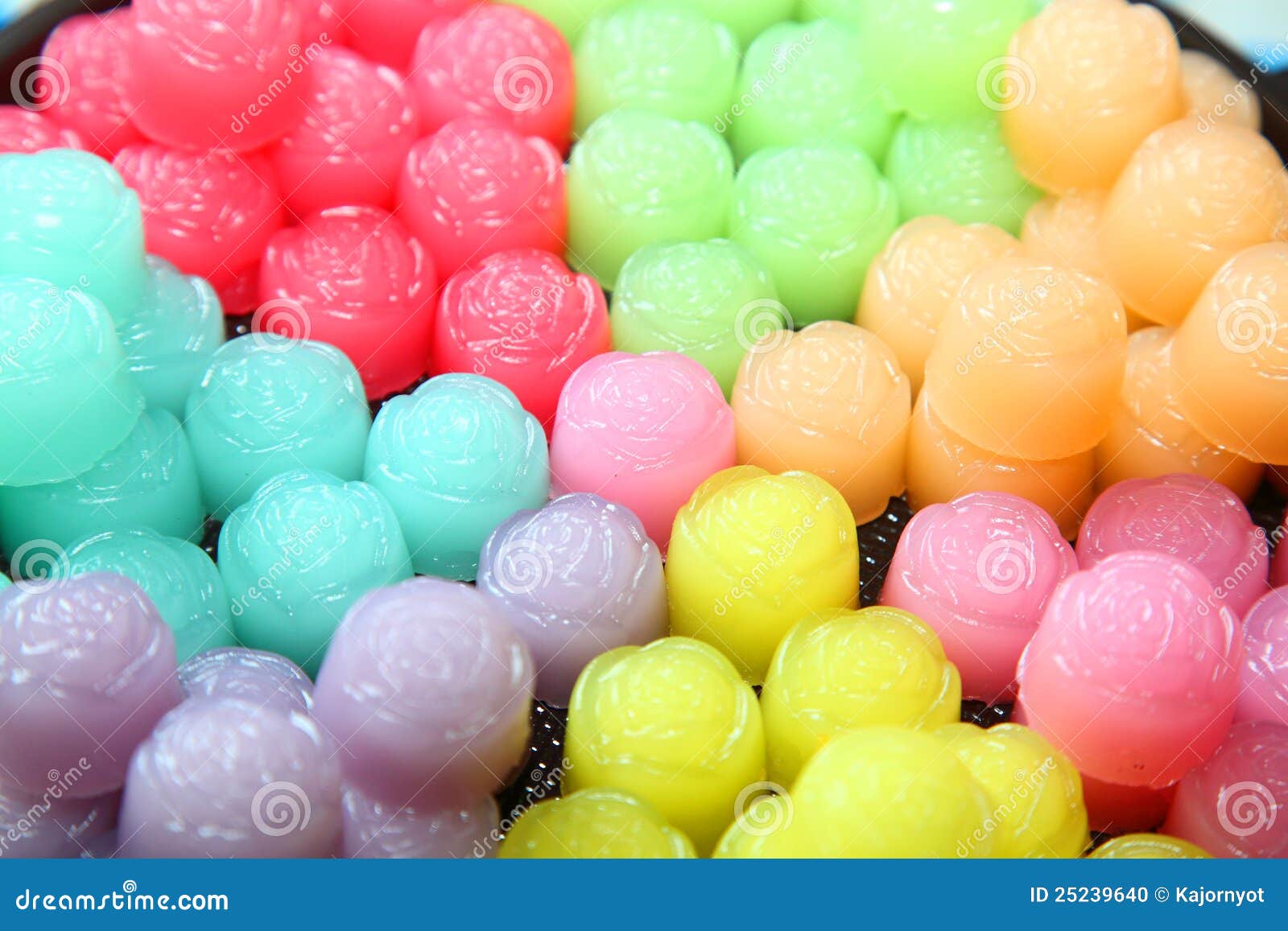 Thai Native Ancient Dessert Called Kanom Chun Stock Photo - Image of ...