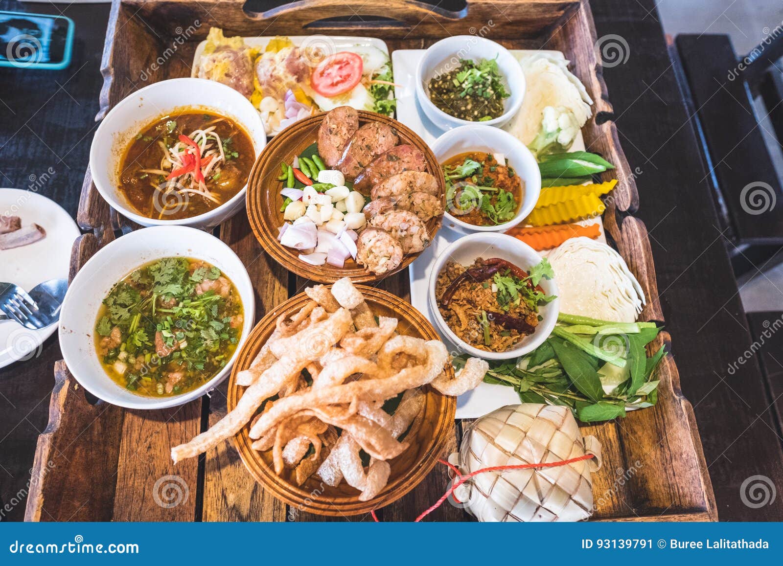 Thai Northern Food stock image. Image of thailand, dinner - 93139791