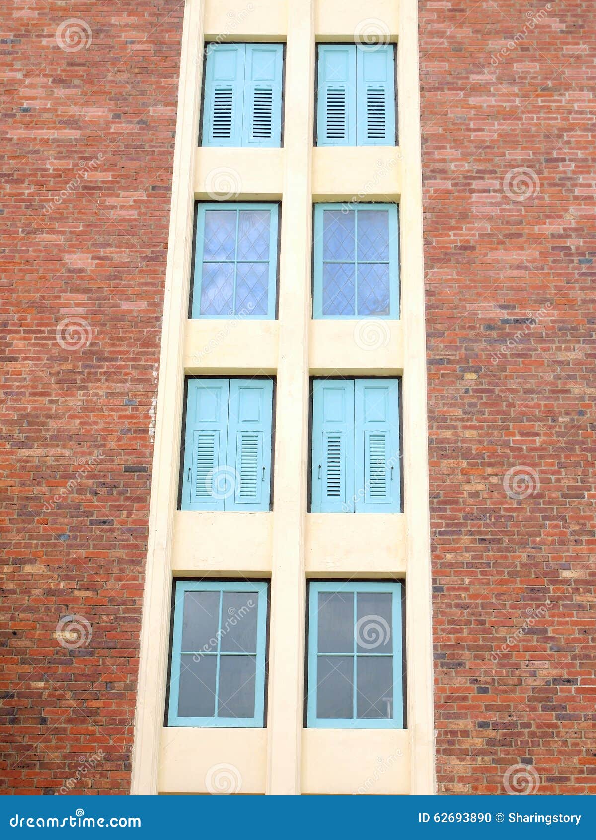 Thai Old Style Classic Window Stock Photo - Image of apartment, frame ...