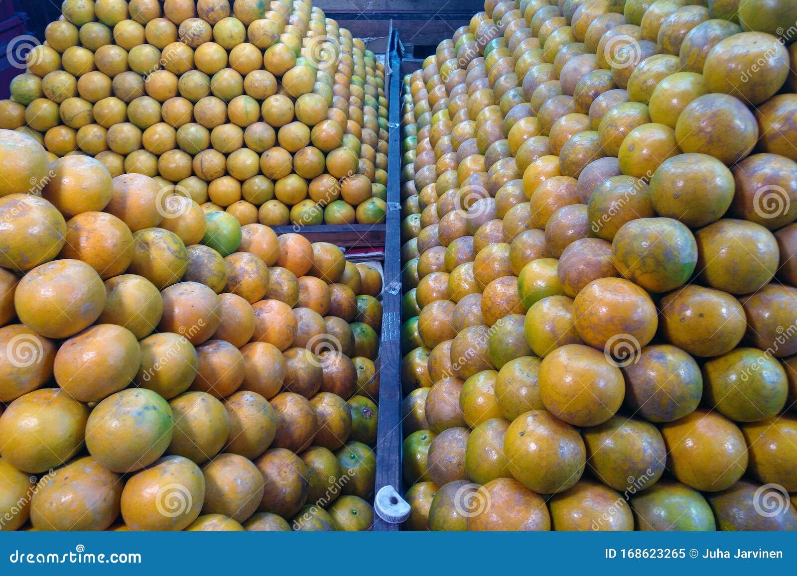 Thai Orange pyramids stock image. Image of orange, organic - 168623265