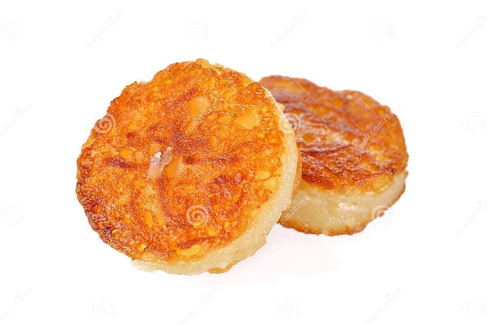 Thai Pancake or Ba-Bin on White Background Stock Photo - Image of flour ...