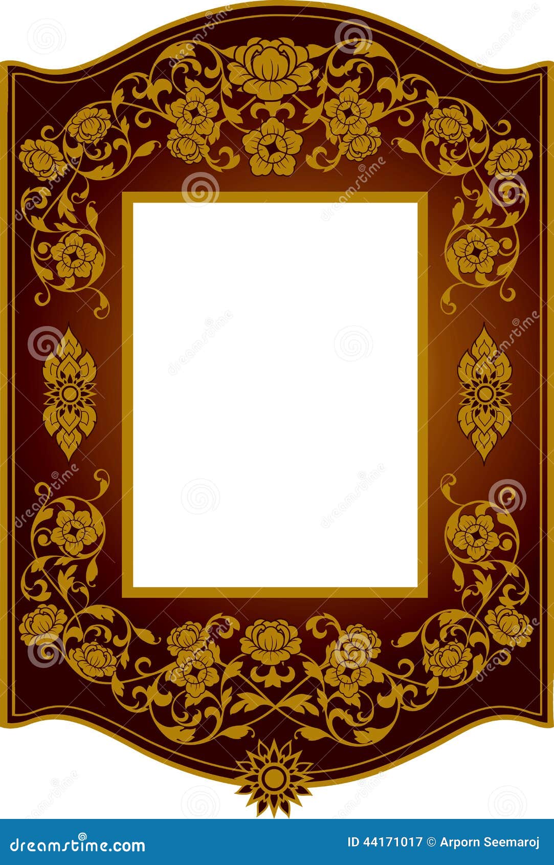 Thai pattern antique stock vector. Illustration of fashioned - 44171017