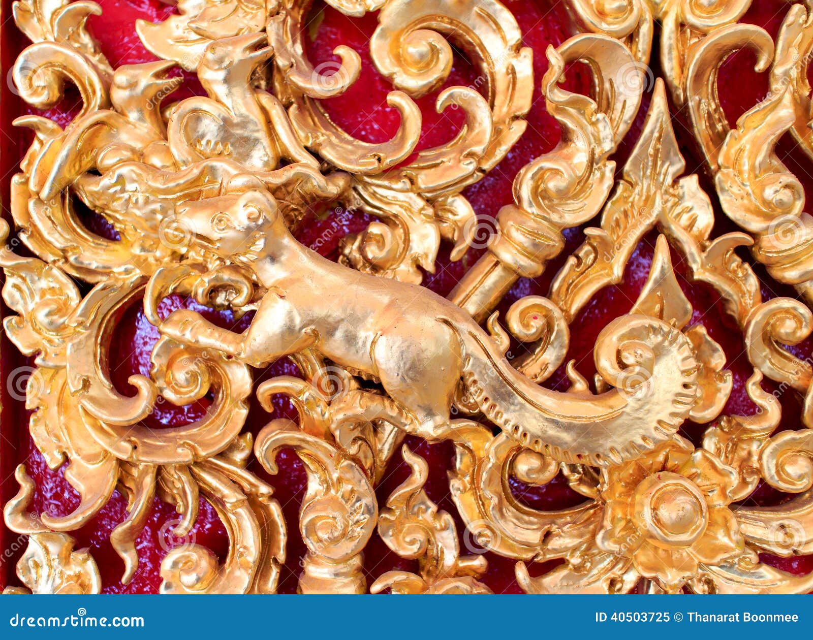 Thai pattern stock image. Image of buddhism, ornament - 40503725