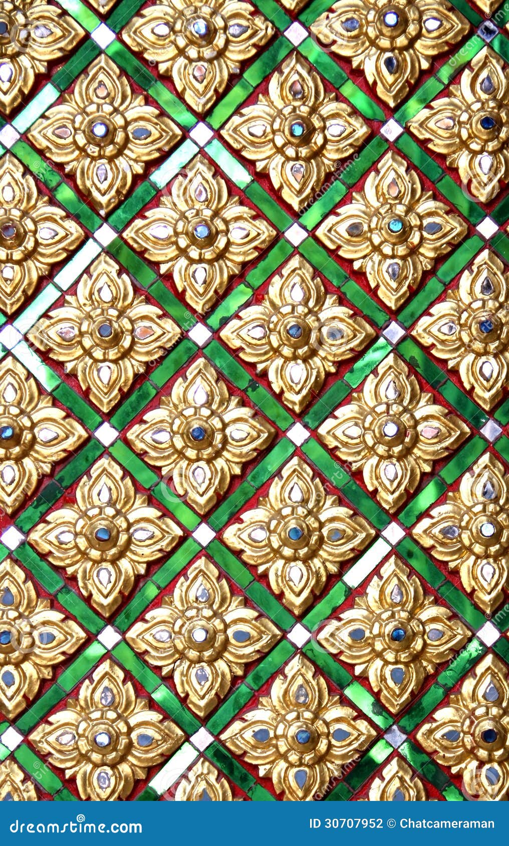 Thai pattern stock photo. Image of interior, decorative - 30707952