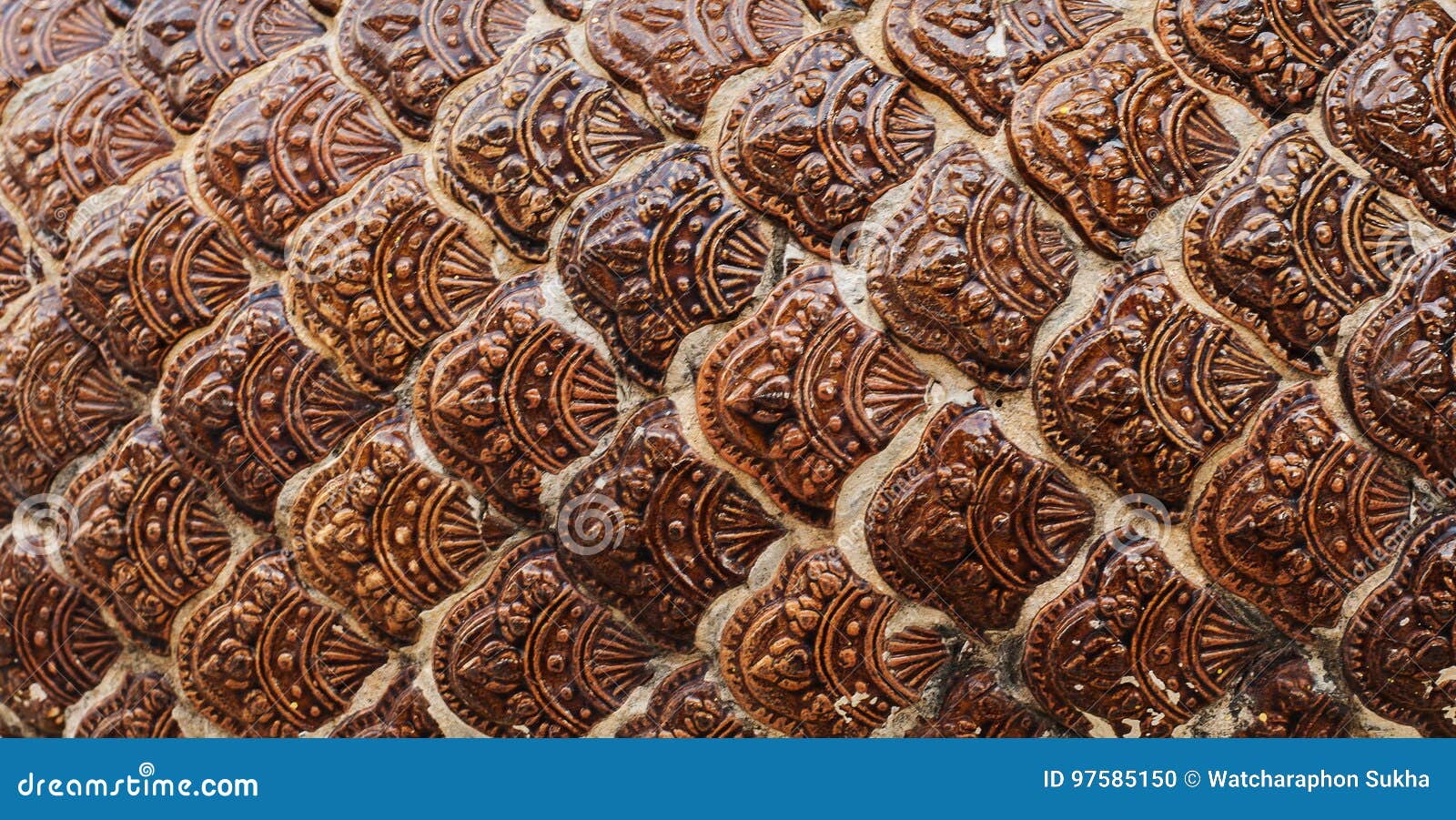 Thai pattern stock photo. Image of beautiful, ancient - 97585150