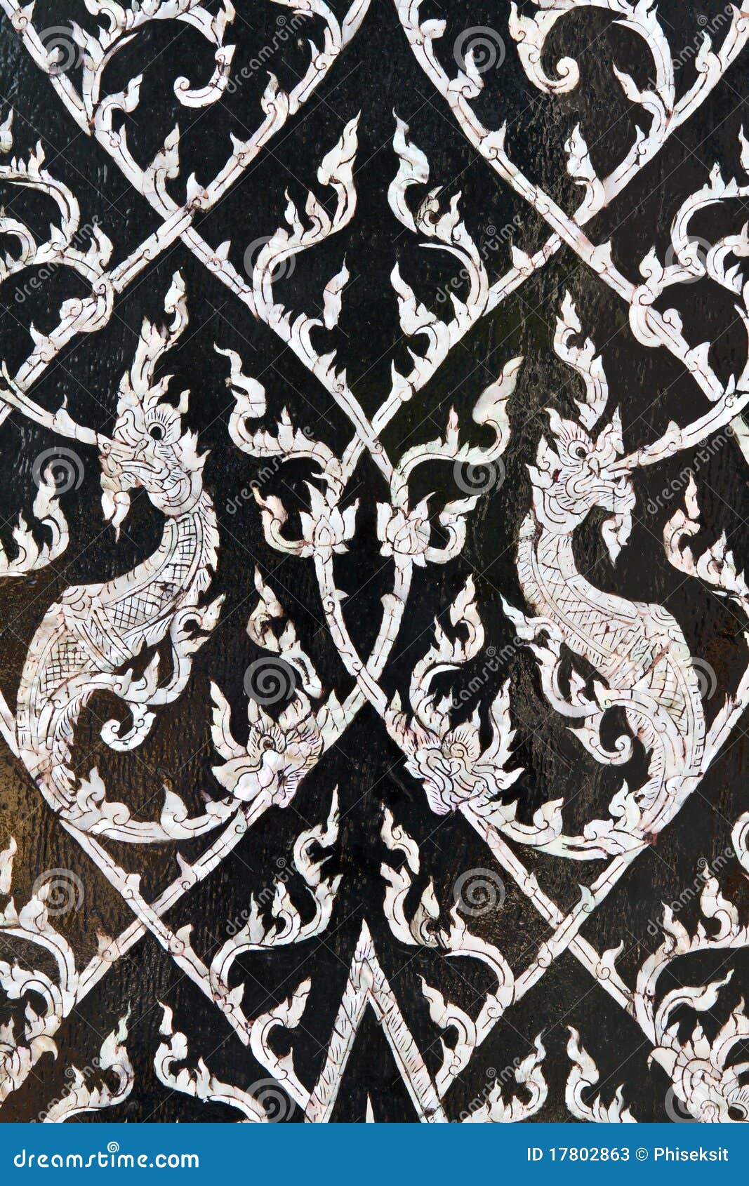 Thai patterns stock image. Image of decoration, buddhism - 17802863