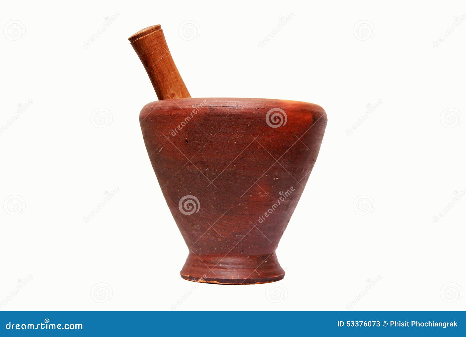Thai pestle and mortar stock image. Image of mortar, cook - 53376073