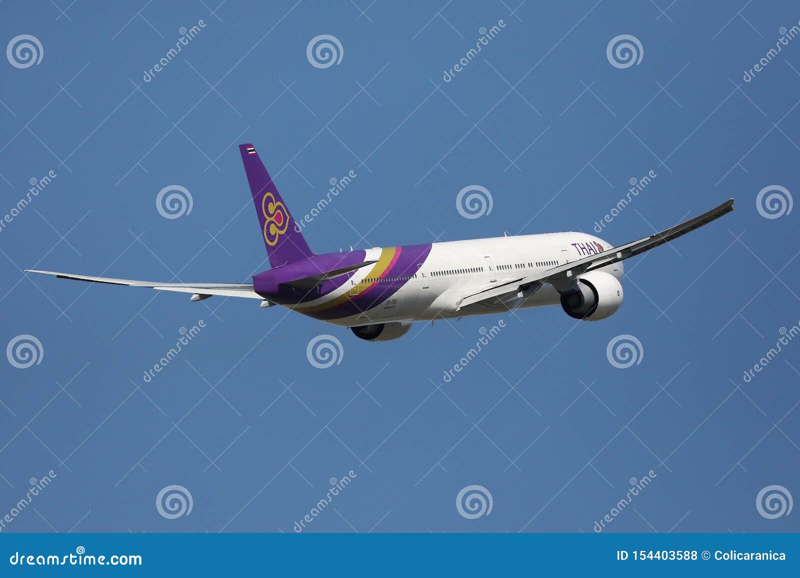 THAI FLYING SVCS Boeing B-707-321C HS-TFS CN 19372 LN 655 . Editorial ...