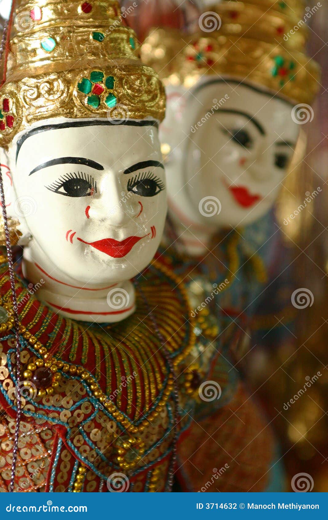 Thai Puppet stock photo. Image of helmets, asia, hand - 3714632