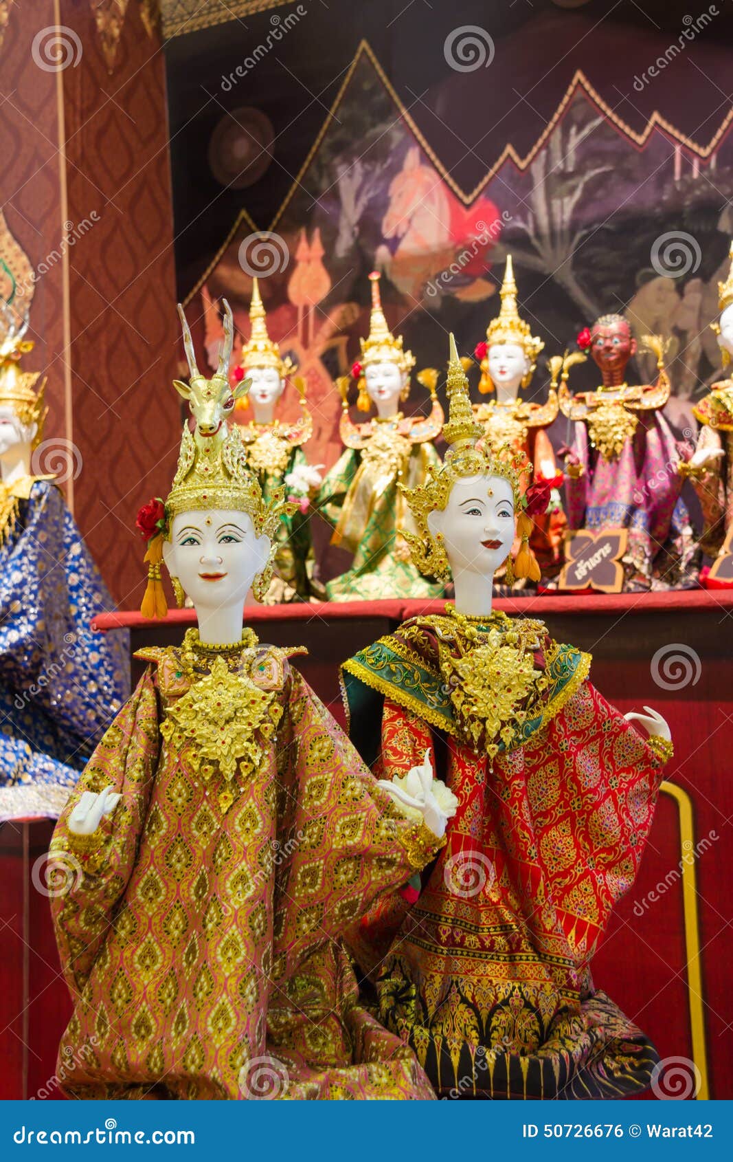 Thai Puppet Show at Bangkok, Thailand Editorial Photo - Image of ...