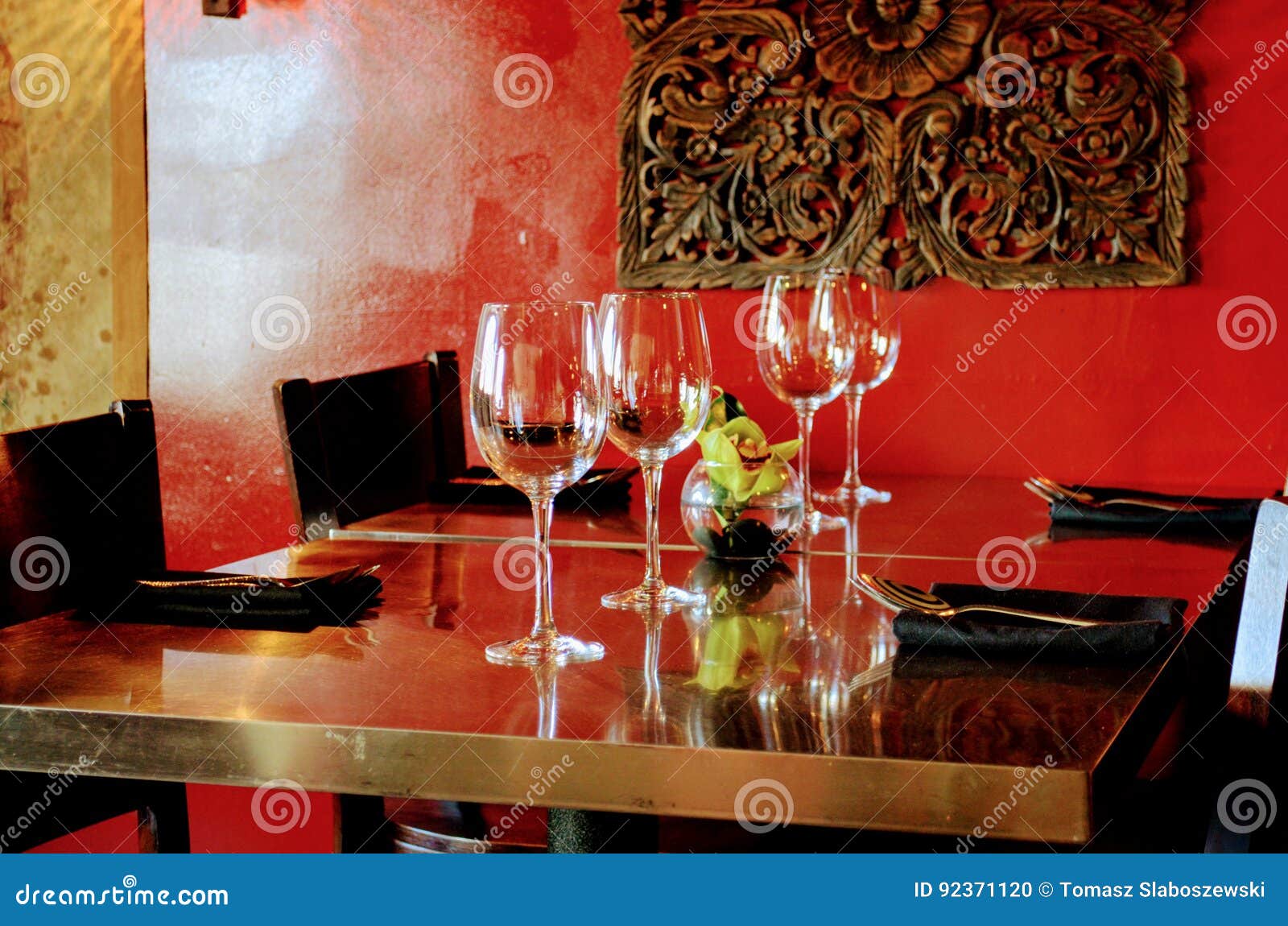 Thai Restaurant stock photo. Image of modern, thaifood - 92371120
