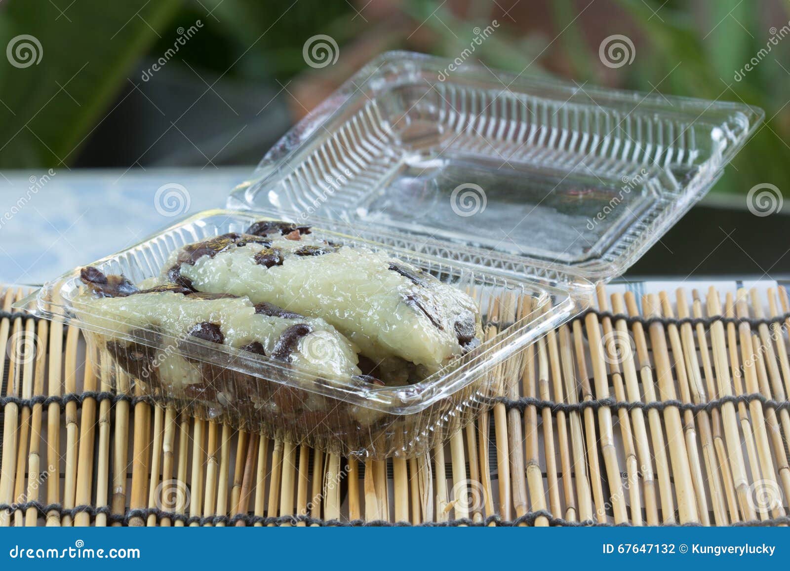 Thai rice cakes bundle stock photo. Image of style, boil - 67647132