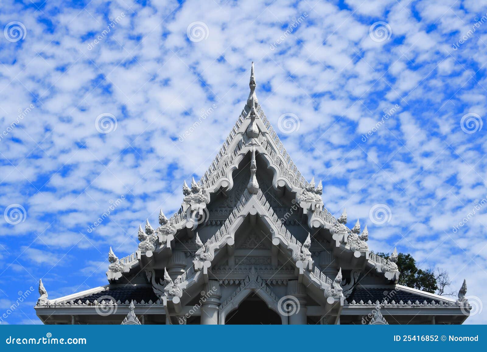 Thai roof stock photo. Image of monument, ancient, spiritual - 25416852