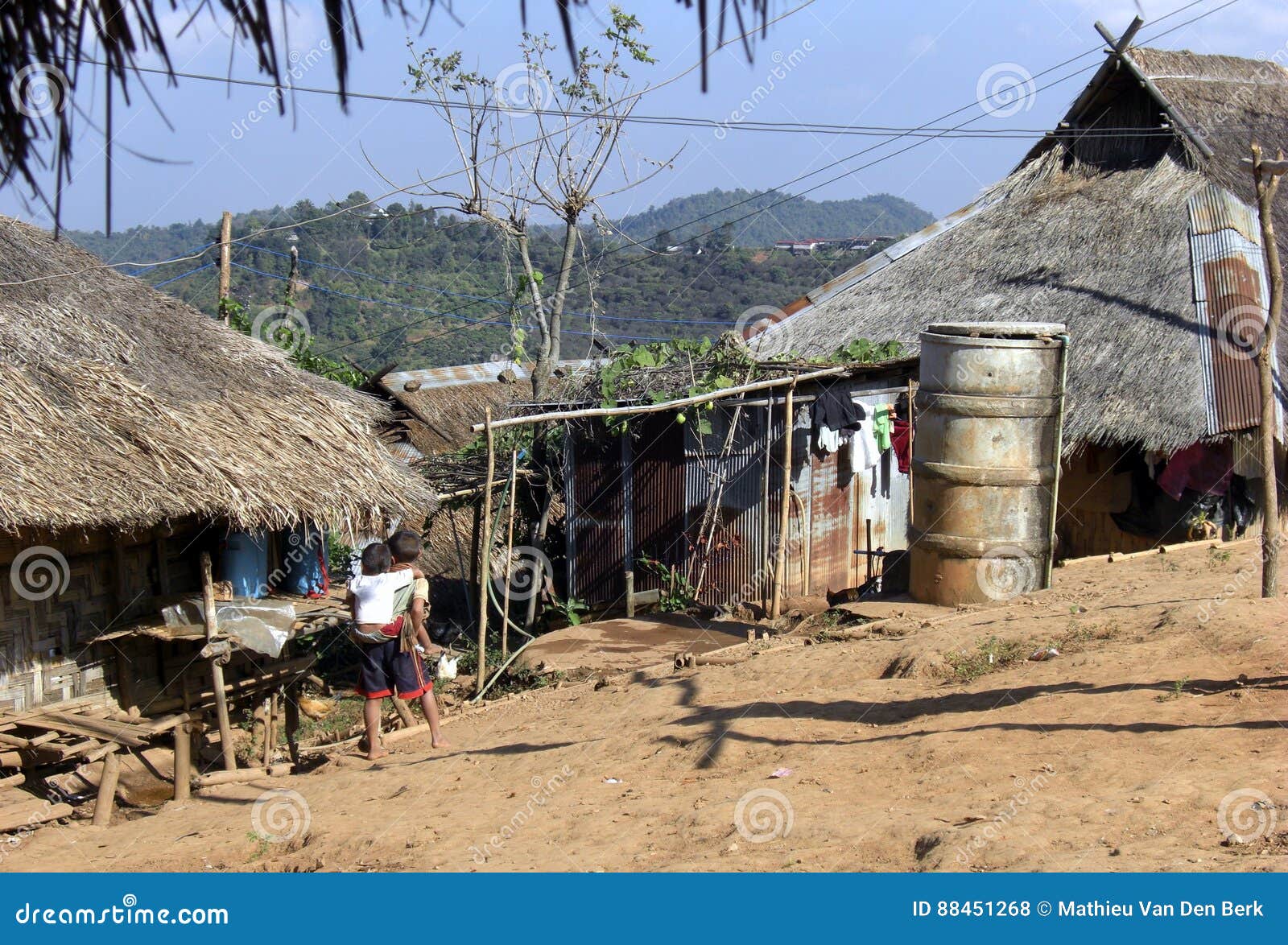 Thai rural lifestyle editorial stock photo. Image of europe - 88451268
