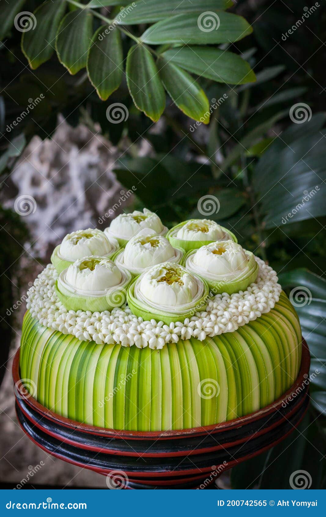 Thai Setup Wedding Ceremony Stock Image - Image of asia, love: 200742565