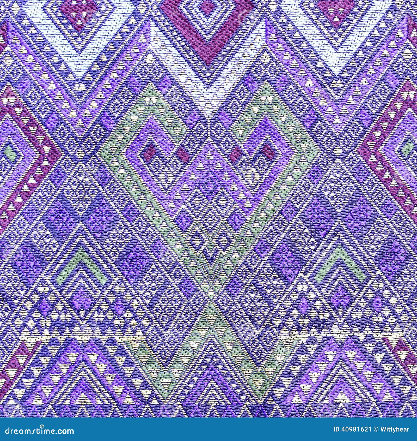 Thai silk fabric pattern stock image. Image of clothing - 40981621