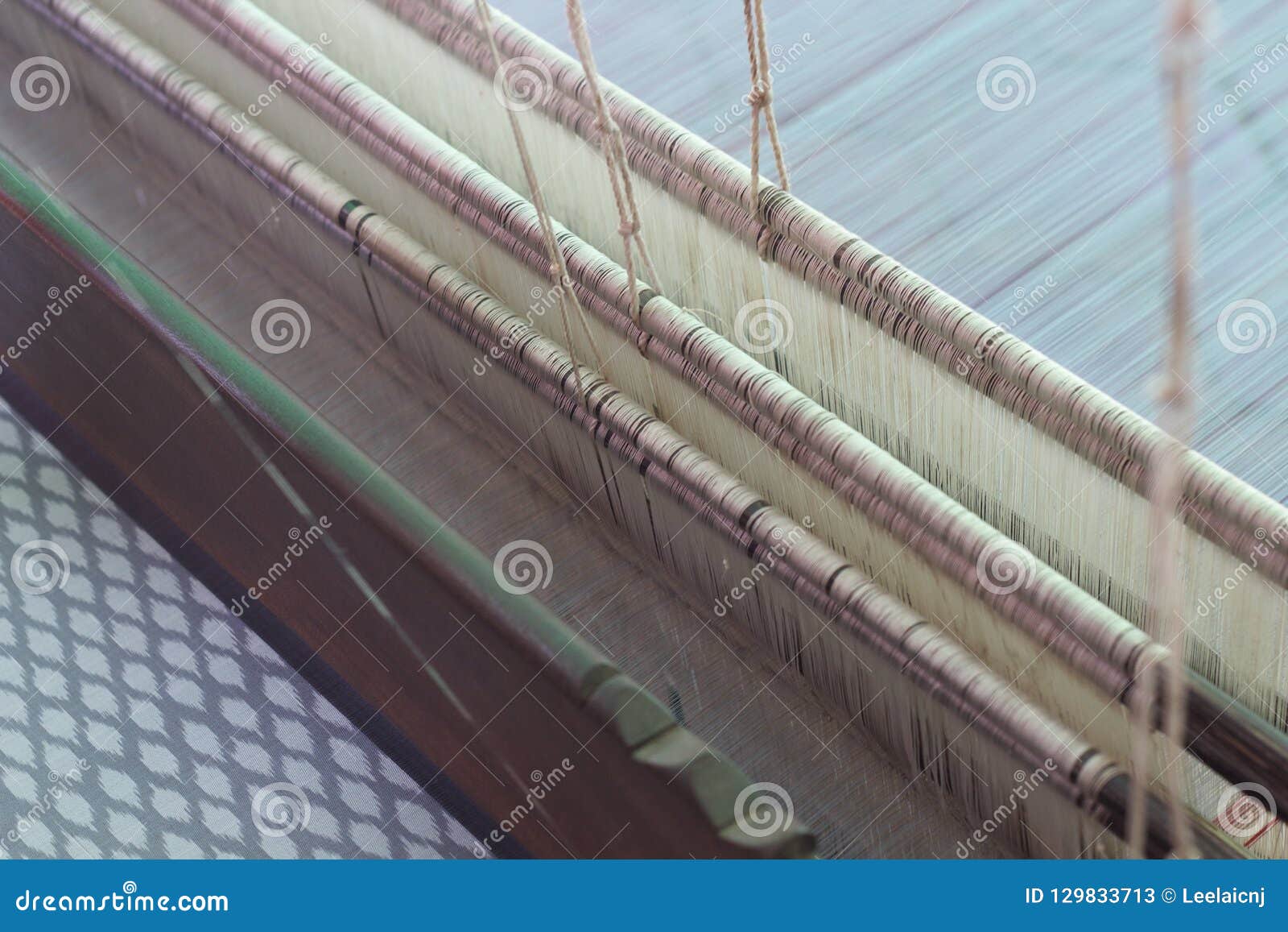 Silk handmade process stock image. Image of traditional - 129833713