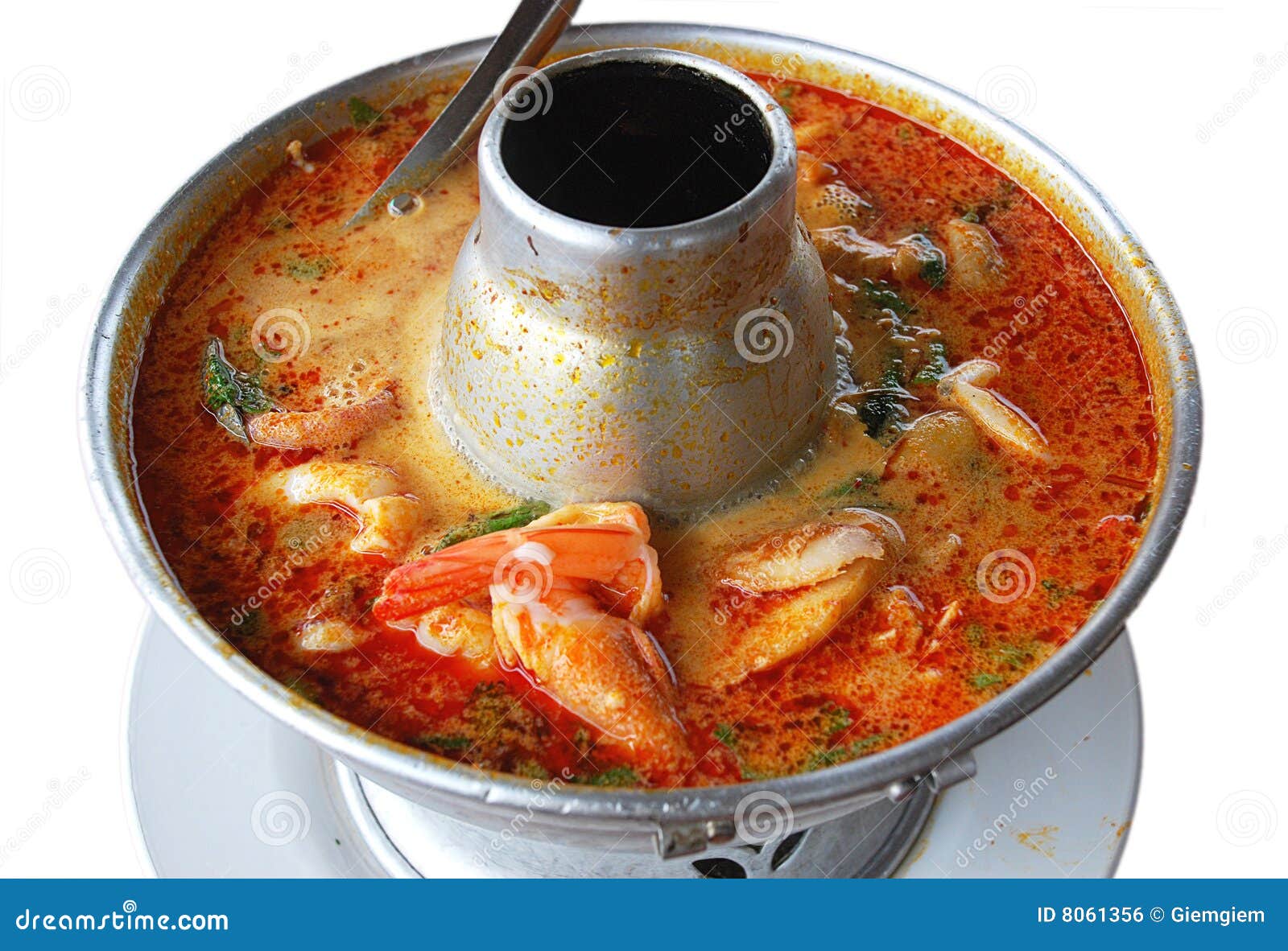 Thai soup stock photo. Image of siam, delicious, lemongrass - 8061356