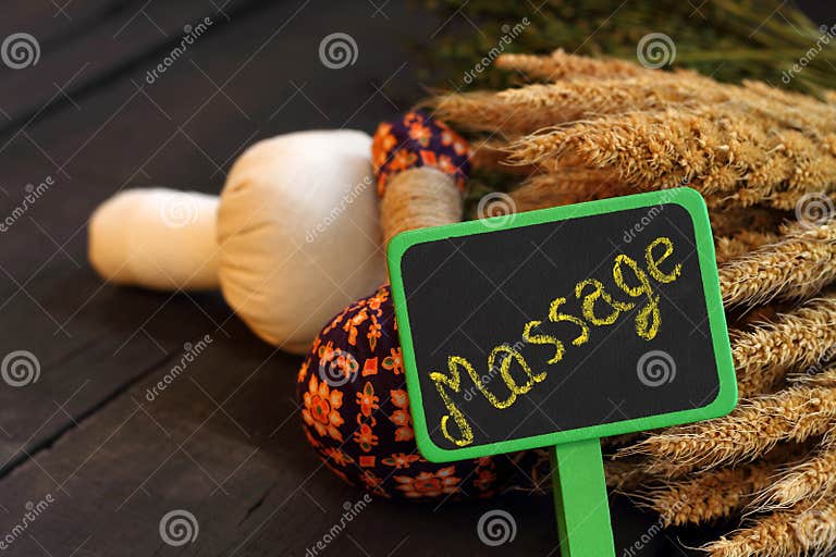 Thai spa and massage. stock image. Image of health, massaging - 66996379