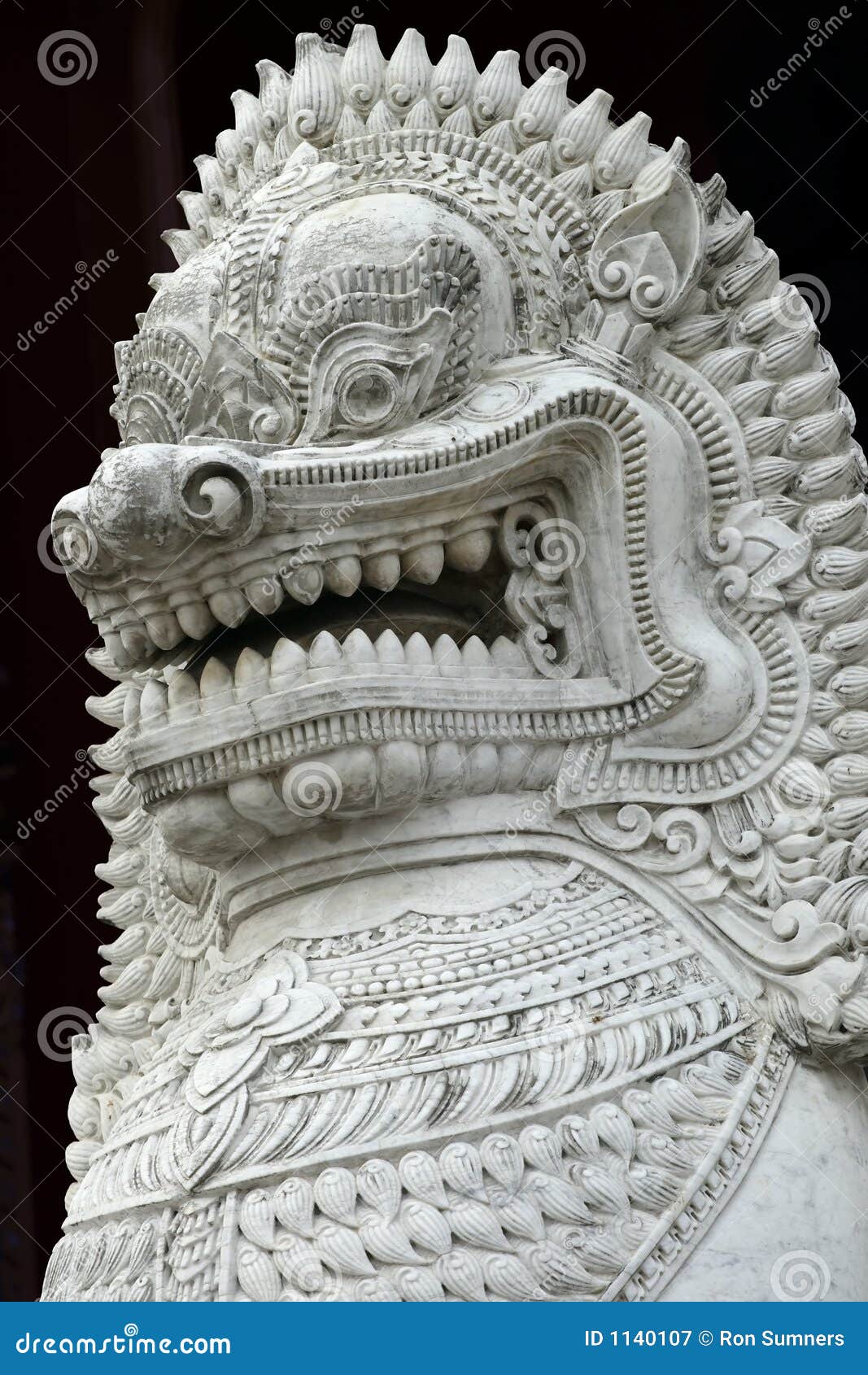 Thai statue stock image. Image of buddhist, temple, thailand - 1140107