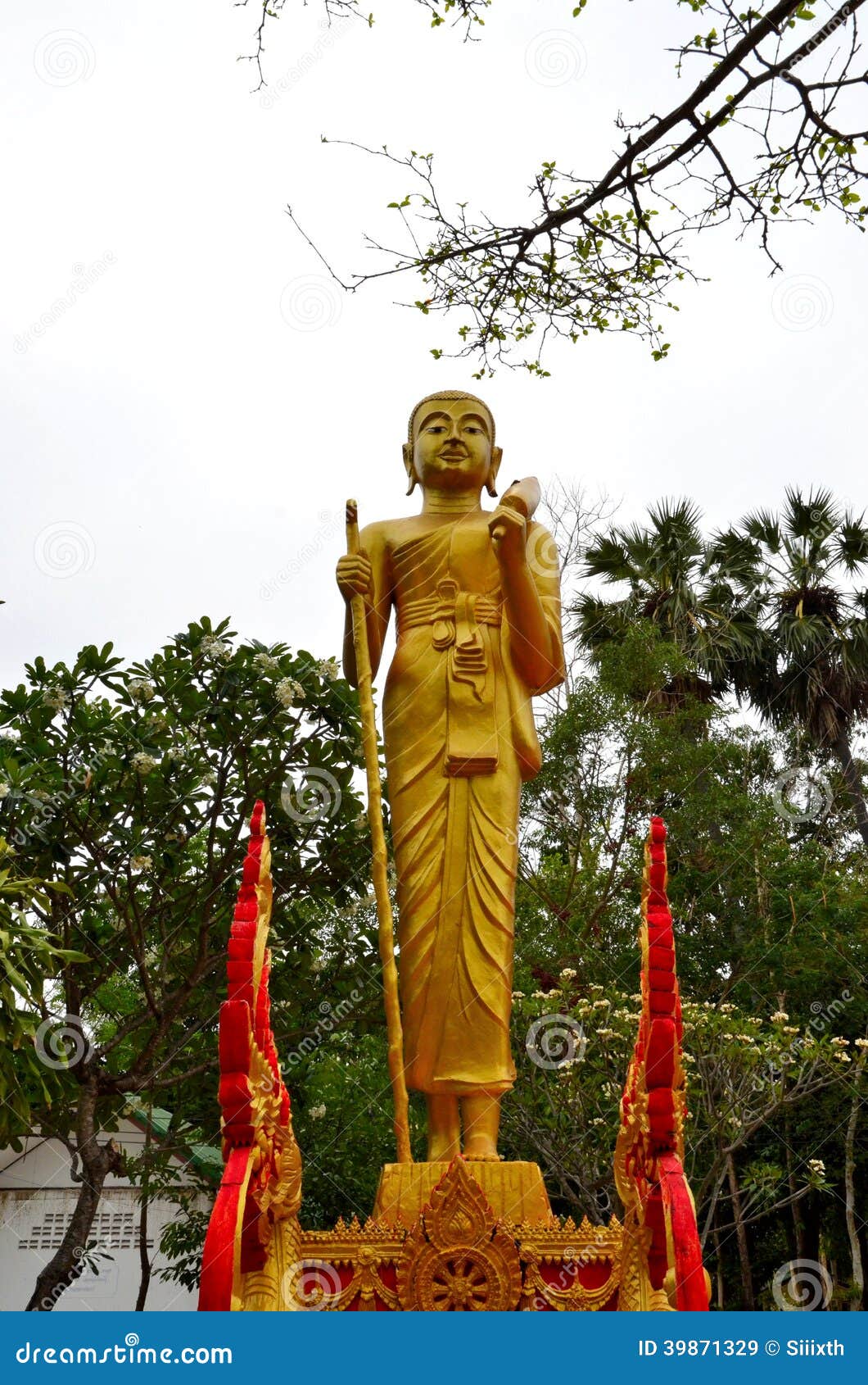 Thai statue stock image. Image of hallow, doctrine, candle - 39871329