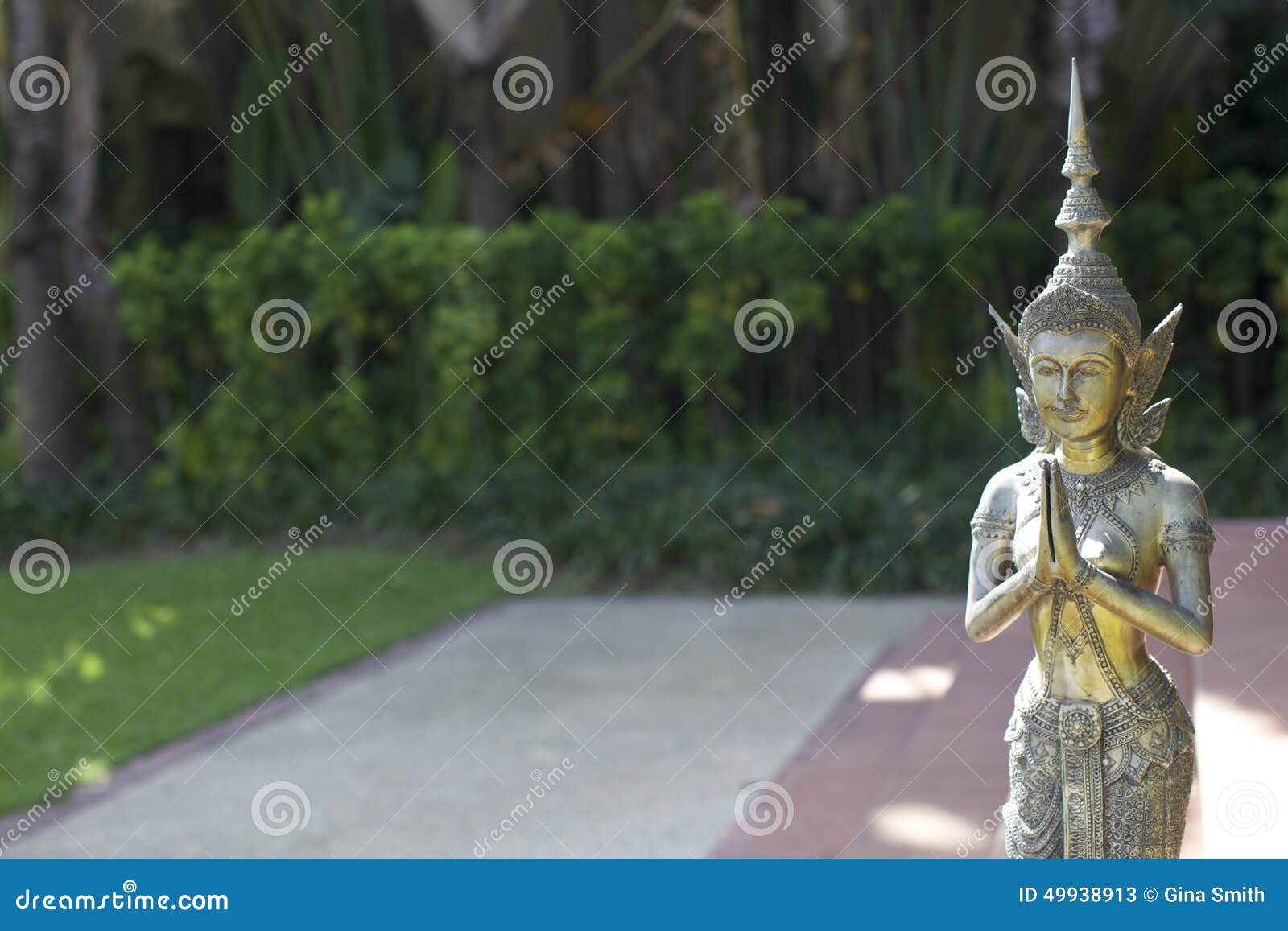 Thai statue. stock image. Image of artistic, buddhism - 49938913